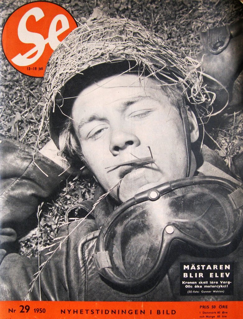 SE 1950-29 Korea Krig..Speedway Varg-Olle..Glor.. | Köp på Tradera ...