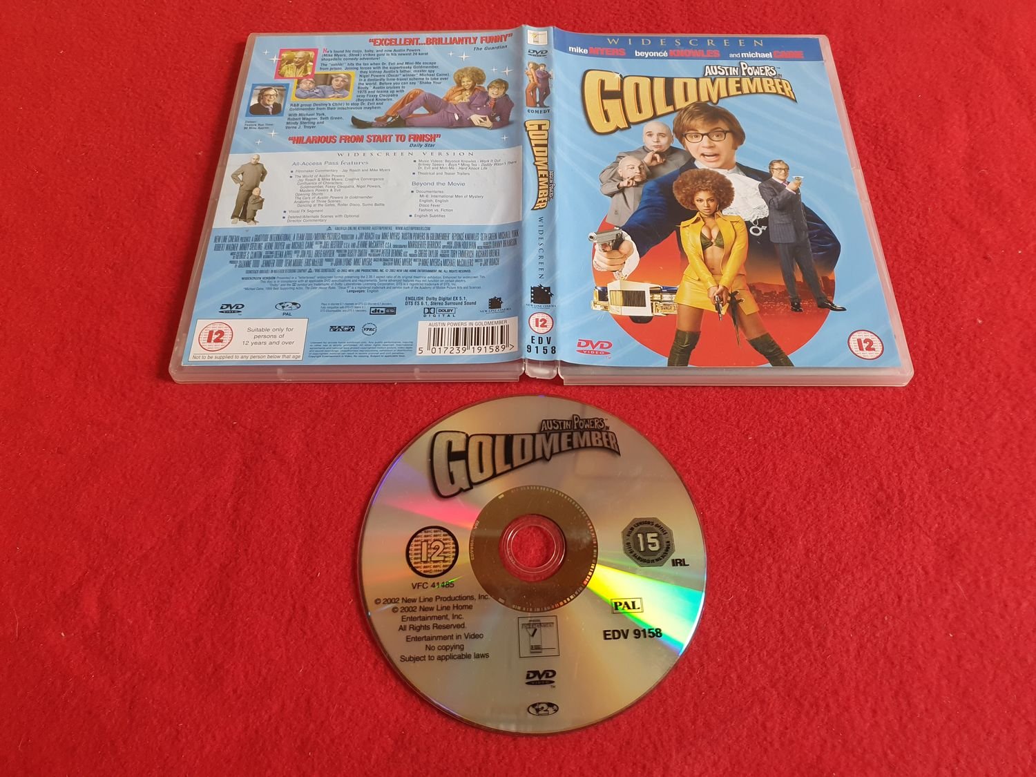 AUSTIN POWERS GOLDMEMBER till DVD | Köp från game-world på Tradera ...