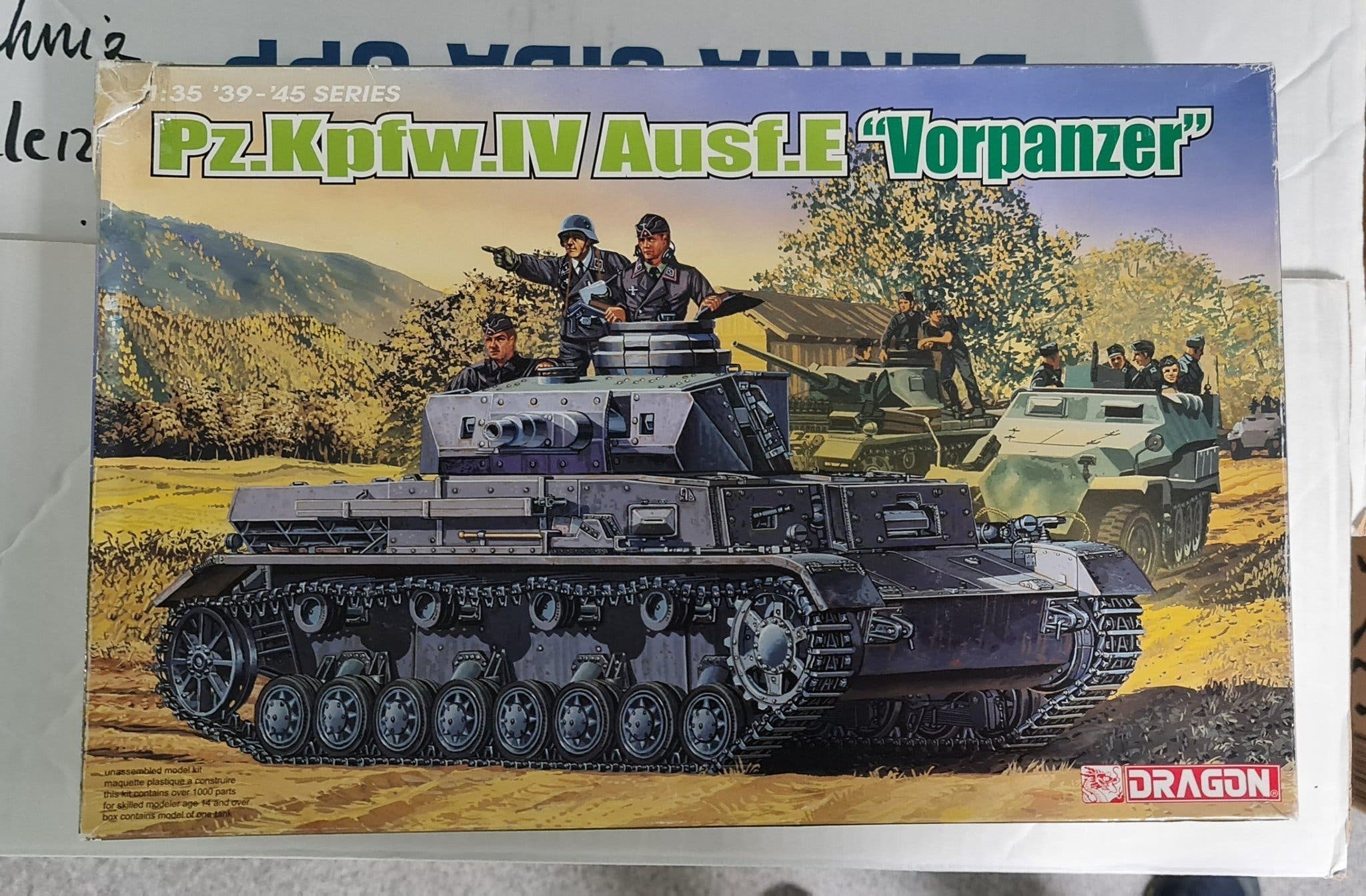 Dragon 1/35 Panzer IV Ausf.E "Vorpanzer" 6301 P.. | Köp på Tradera ...