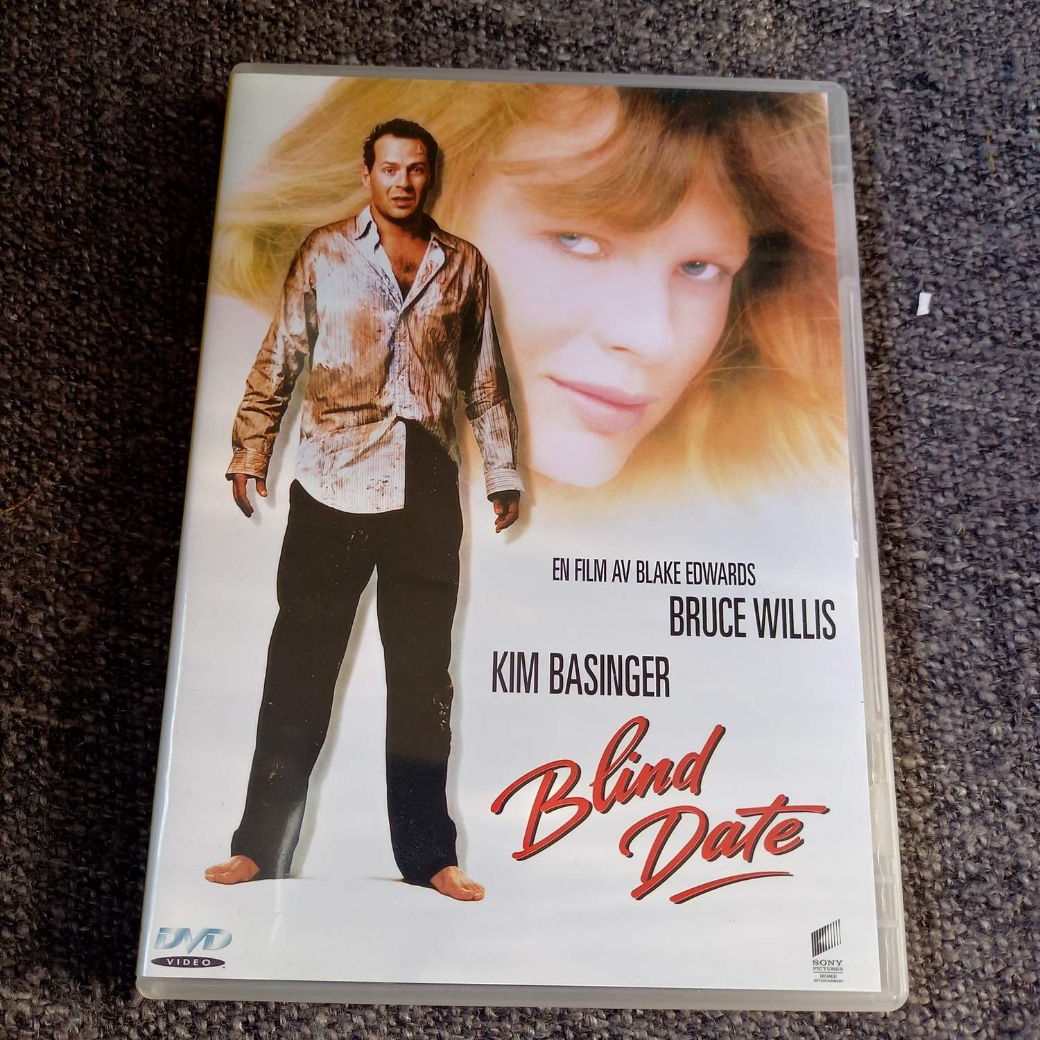 Blind Date - Svensk utgåva med Bruce Willis & K.. | Köp på Tradera ...