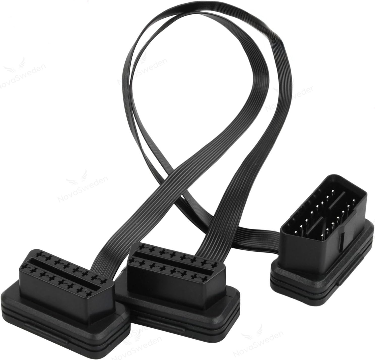 NY OBD2 Y-splitter förlängningskabel | 16 stift.. | Köp på Tradera ...