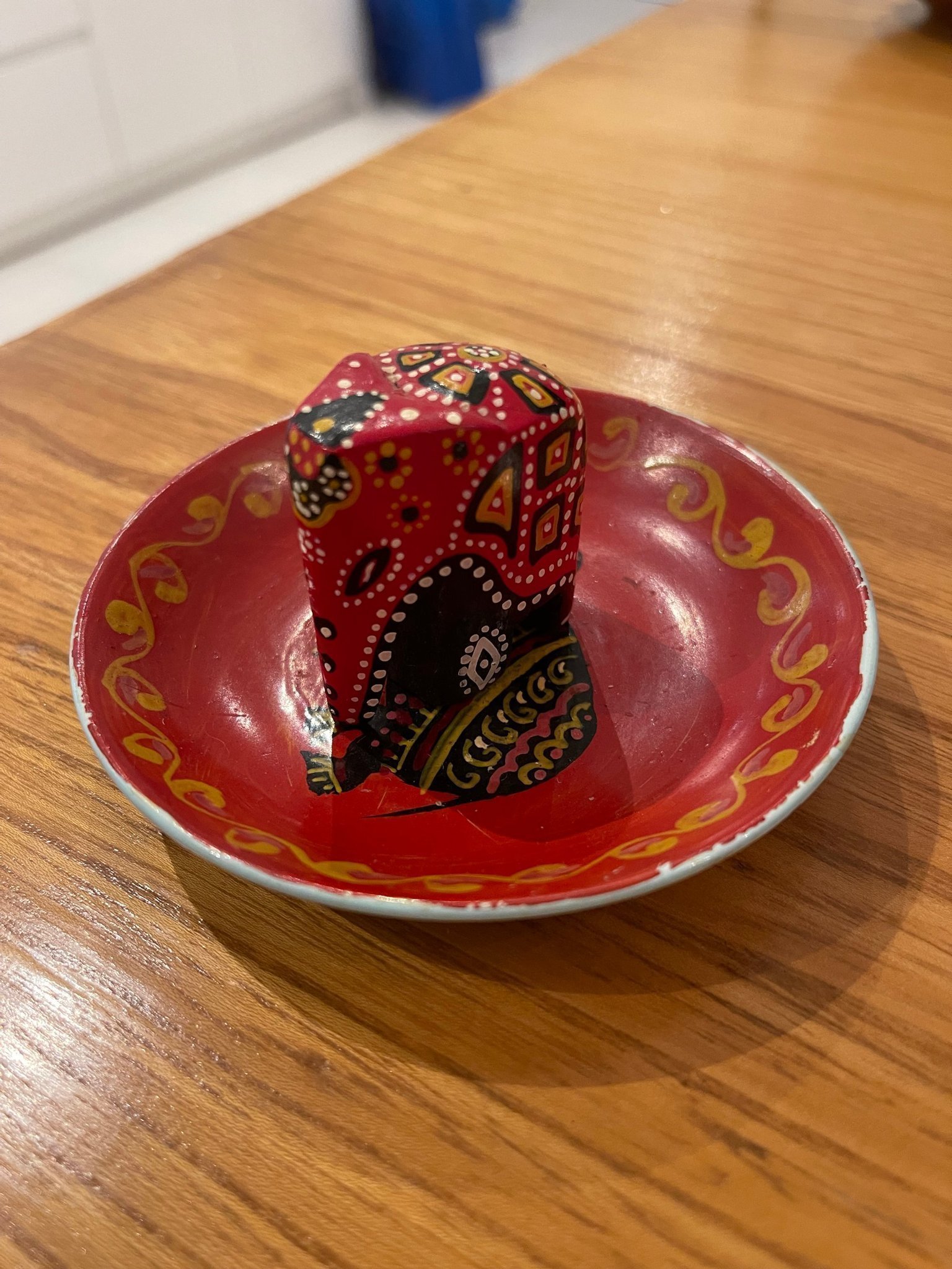 Dekorativ Elefant med Fat | Köp på Tradera (702551091)