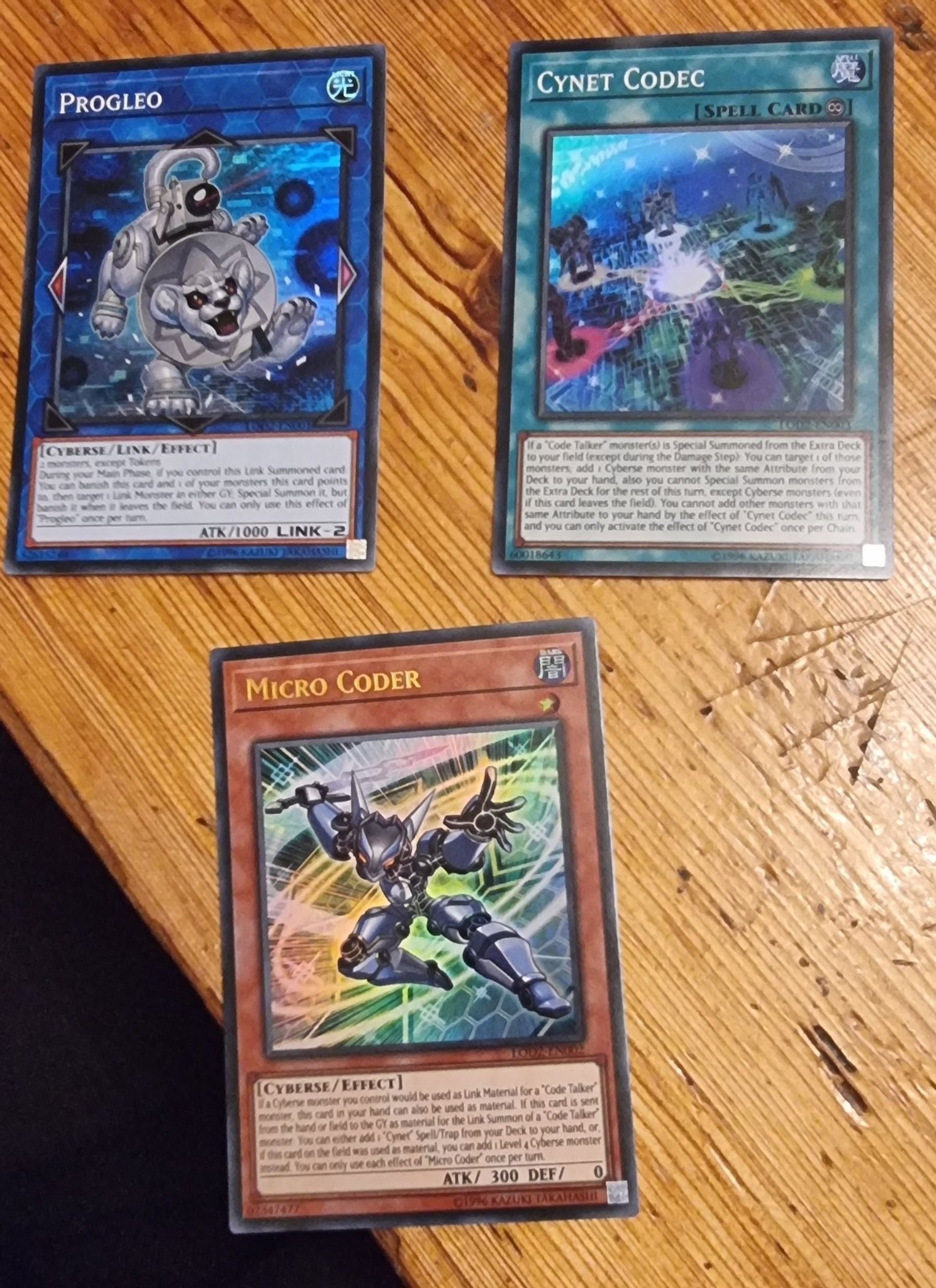 Yu-Gi-Oh! Kort - Progleo, Cynet Codec, Micro Co.. | Köp på Tradera ...