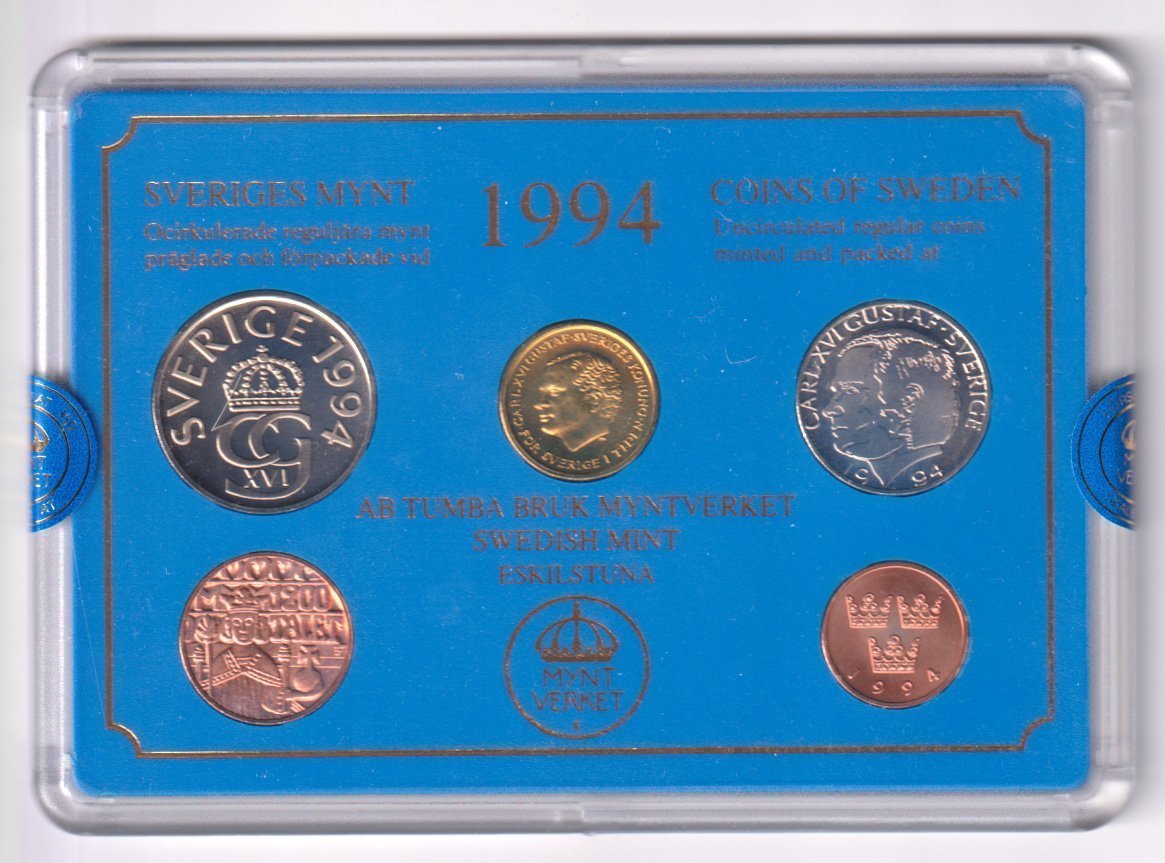 Se produkter som liknar Myntset Årsset 1994 med Engel.. på Tradera ...