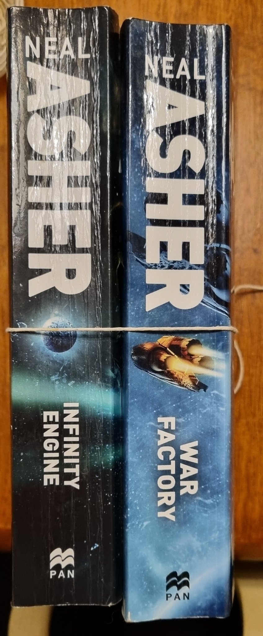 Neal Asher: Infinity Engine & War Factory - ENG.. | Köp på Tradera ...