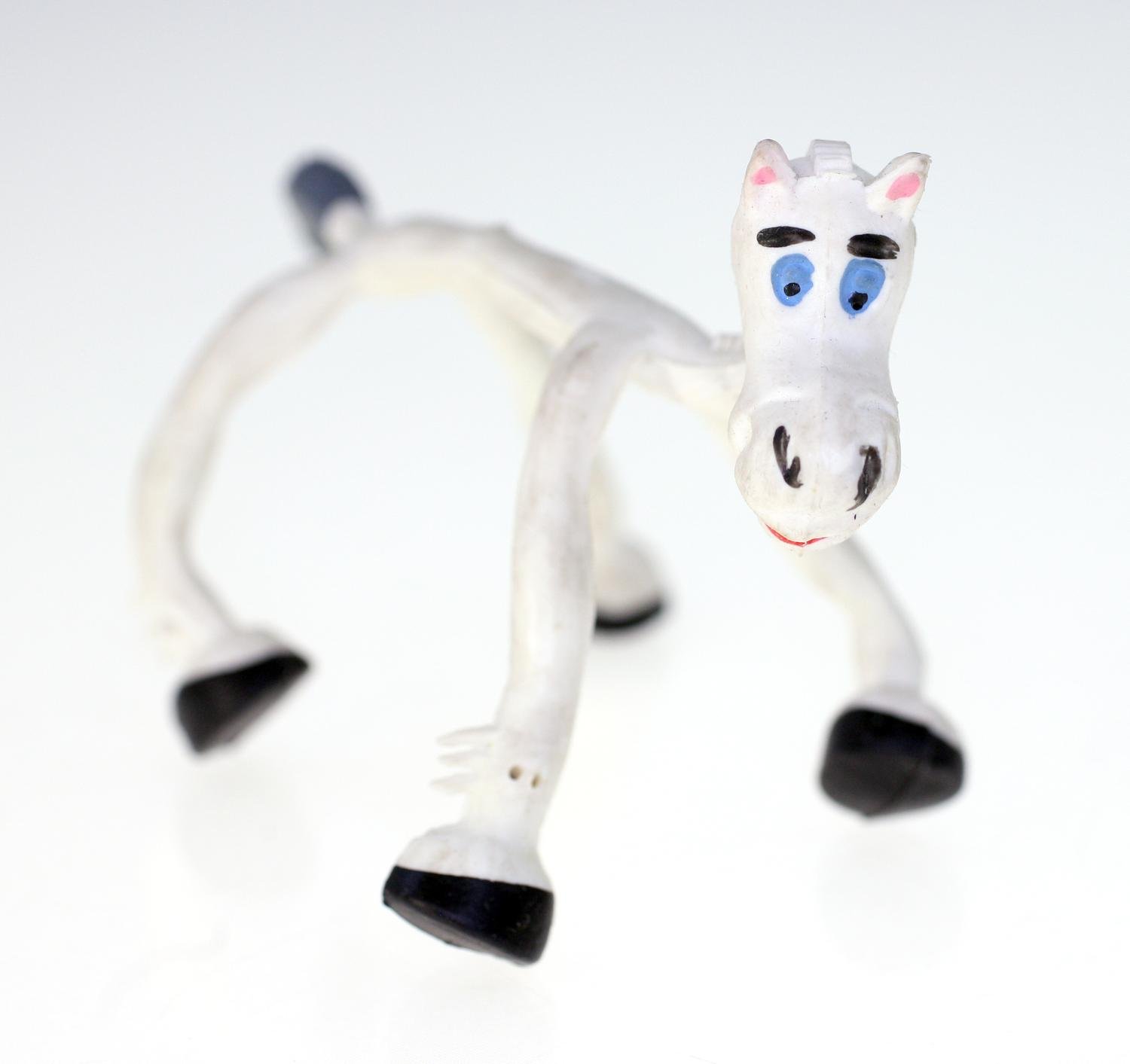 Brabo vintage bendable rubber horse from Hong K.. | Köp på Tradera ...