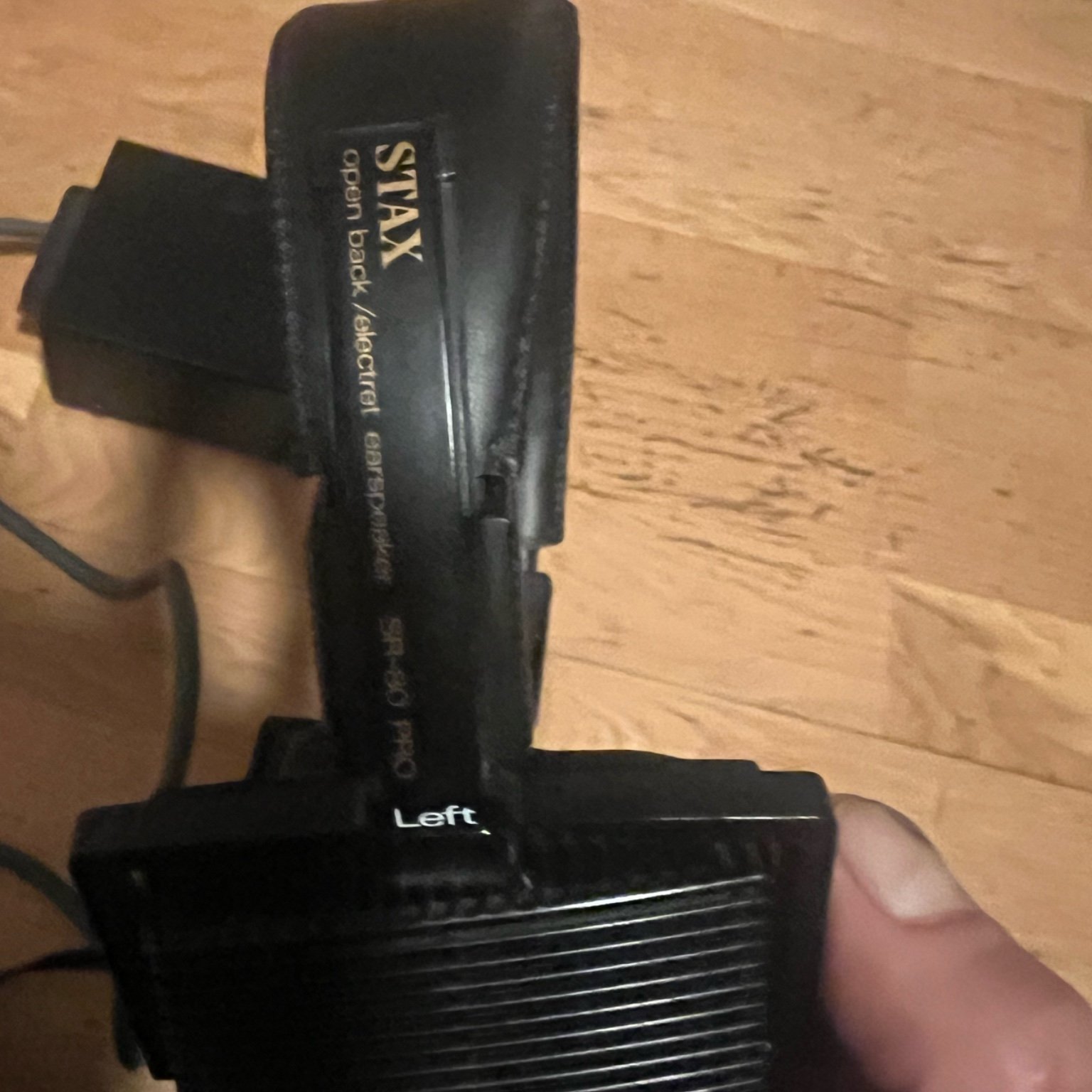 Se produkter som liknar Stax statistik hörlurar SR80 .. på Tradera ...