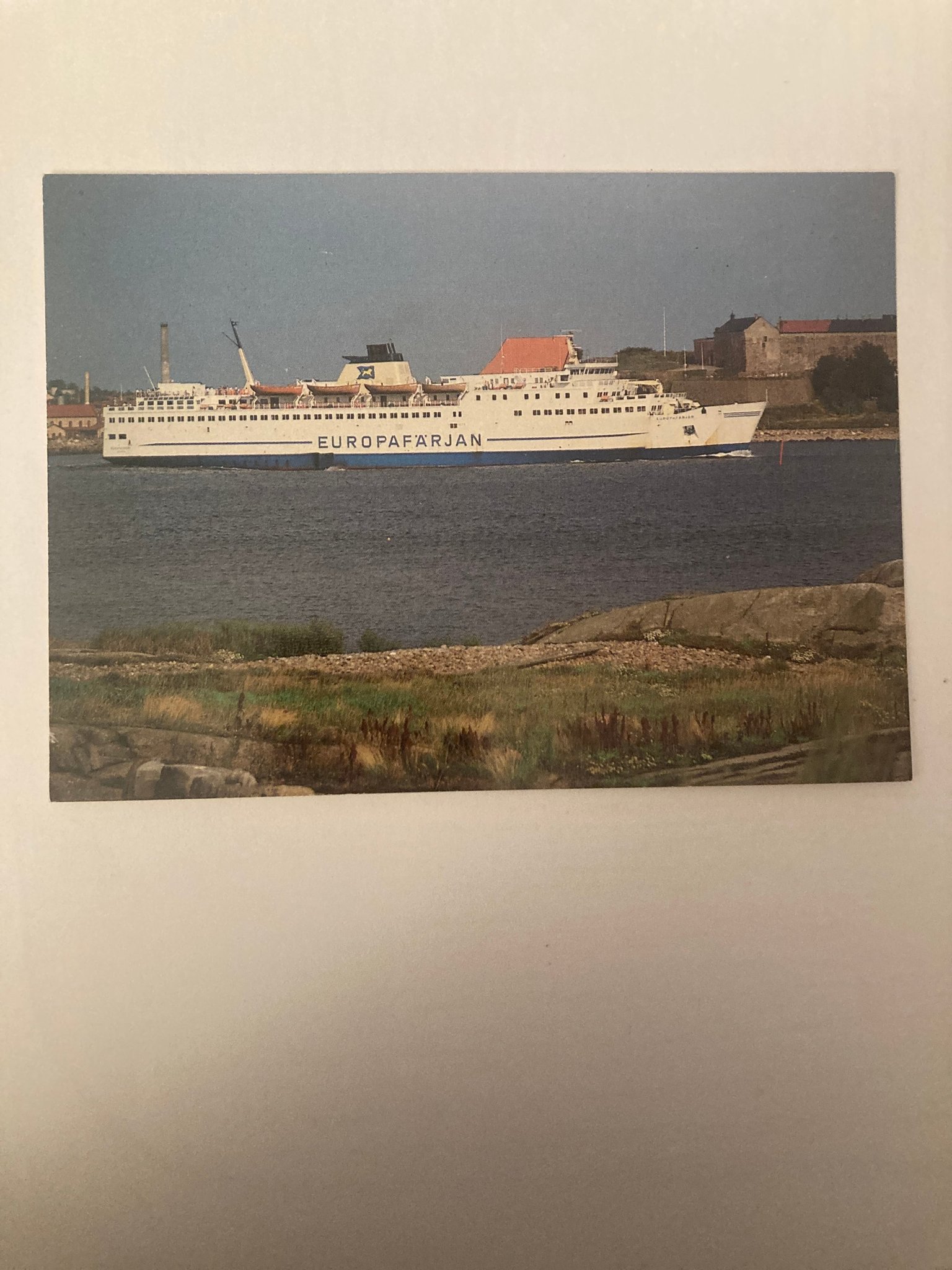 Se produkter som liknar Postkort med Europafärjan Var.. på Tradera ...