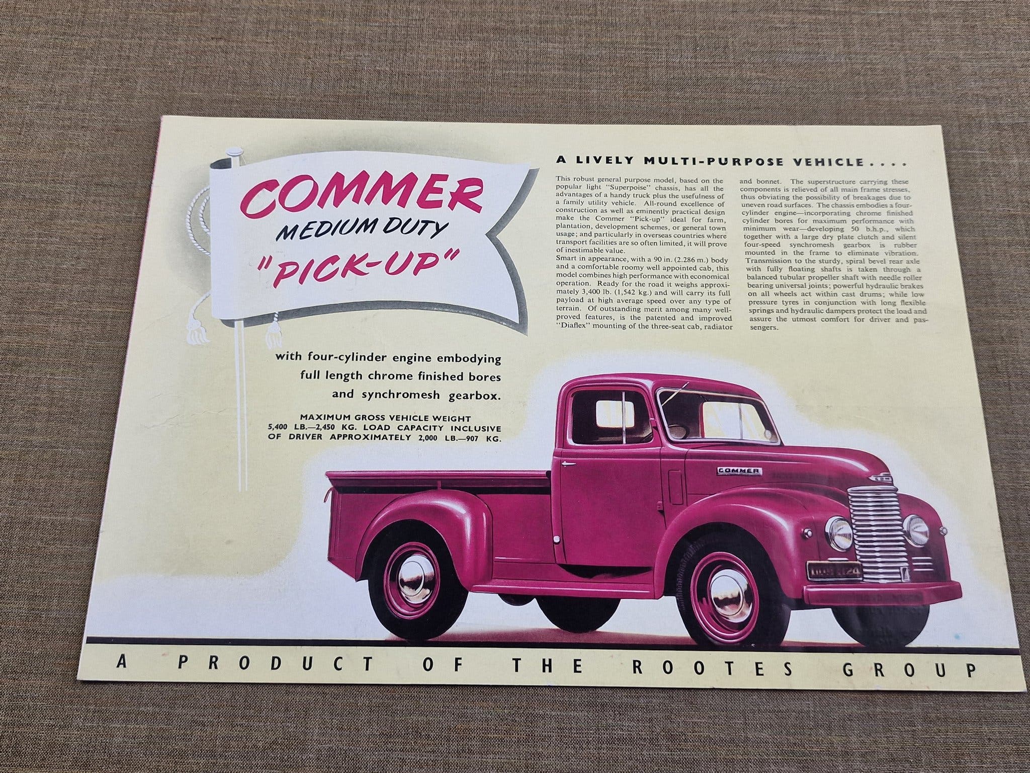 Se produkter som liknar COMMER PICK-UP - FOLDER från .. på Tradera ...