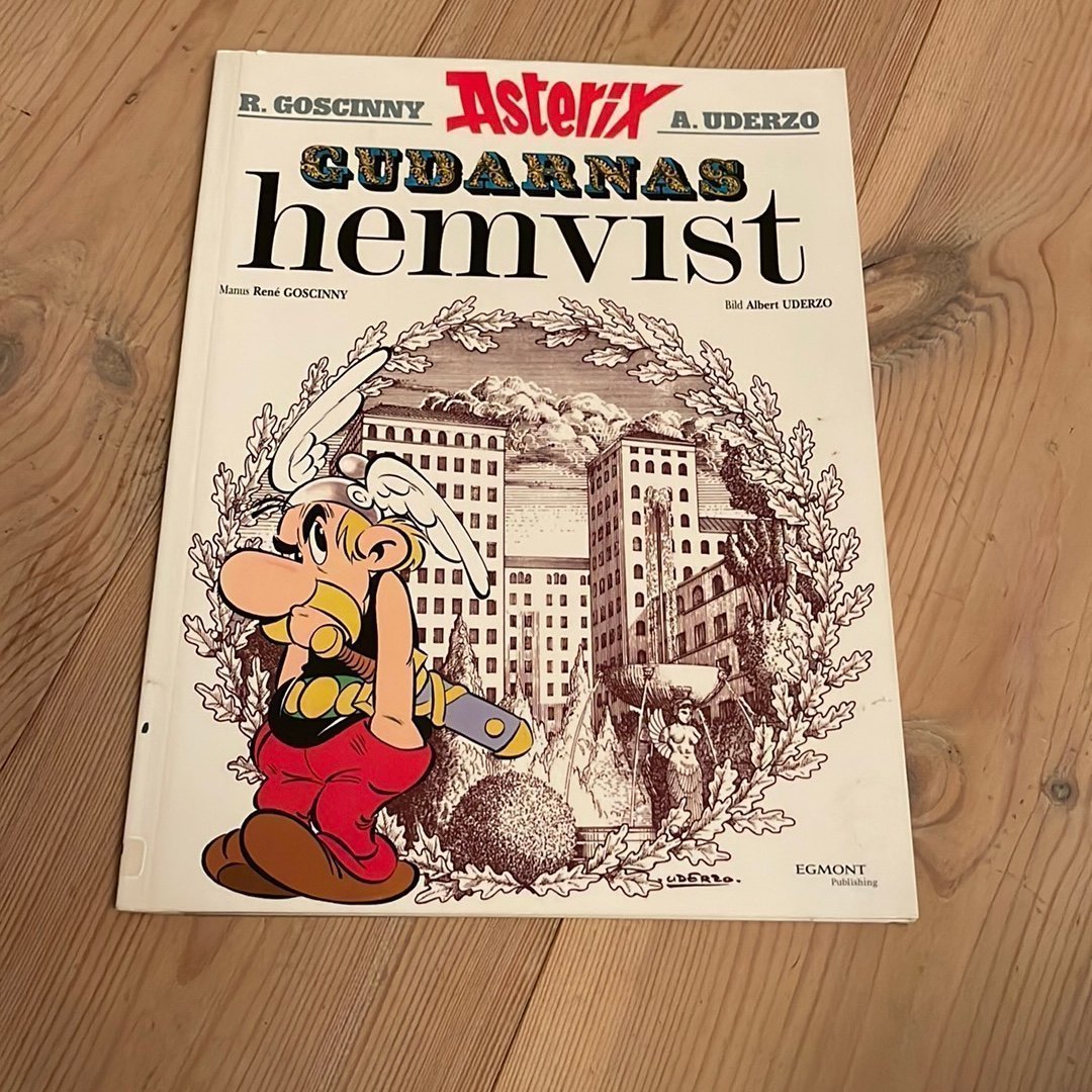 Asterix - Gudarnas hemvist, R. Goscinny, 1976 | Köp på Tradera (714009784)