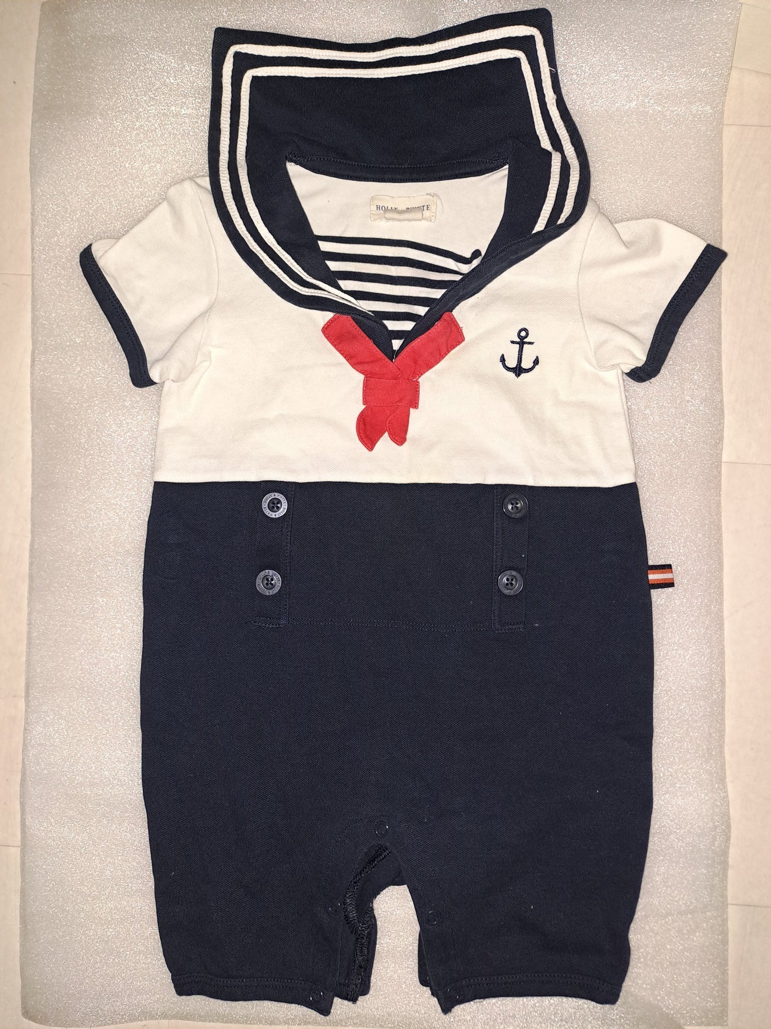 Sailor Holly & Whyte sjömanskostym blå/ vit spa.. | Köp på Tradera (712030860)