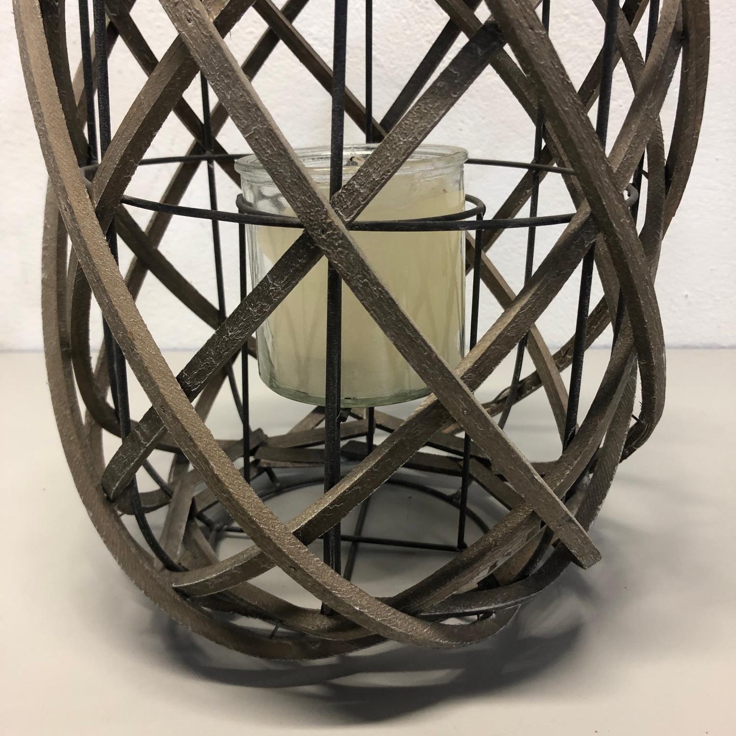 Lykta Ljuslykta Stor Retro Vintage .. | Köp från Footly på Tradera ...