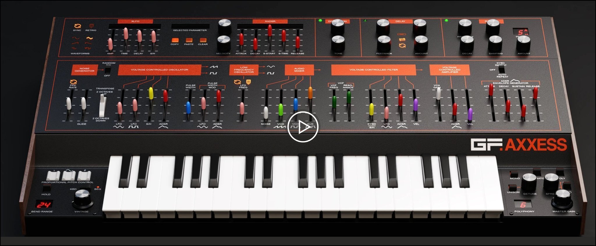 GForce AXXESS Mjukvaru-Synthesizer - VST-plugin.. | Köp på Tradera ...