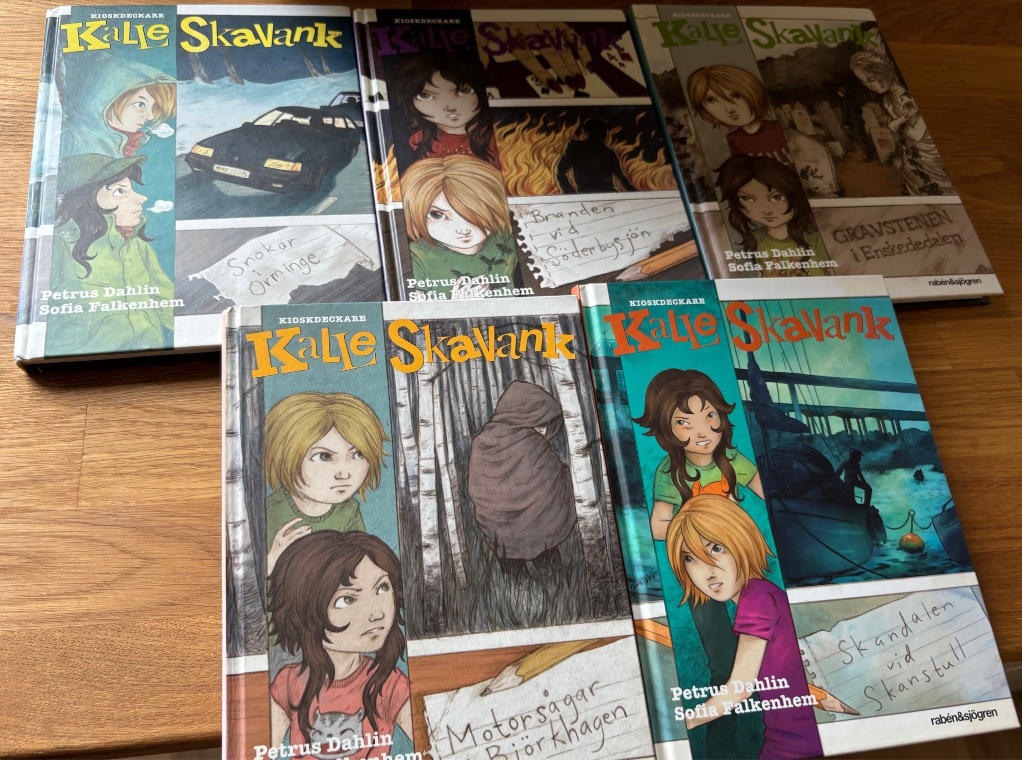 5 x Kalle Skavank - Petrus Dahlin och Sofia Fal.. | Köp på Tradera ...