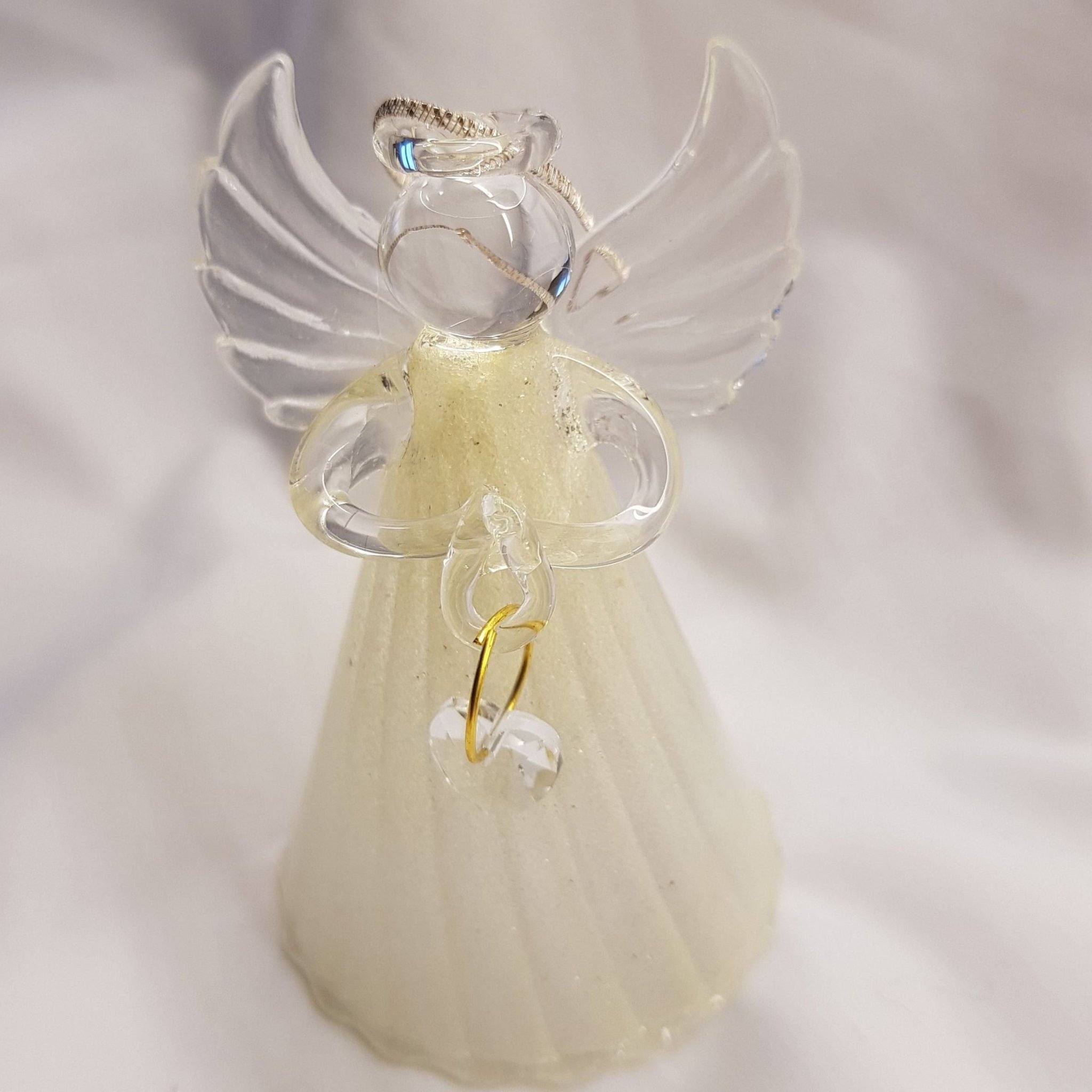 Glas ängel samlarobjekt. Handgjorda så varje än.. | Köp på Tradera ...