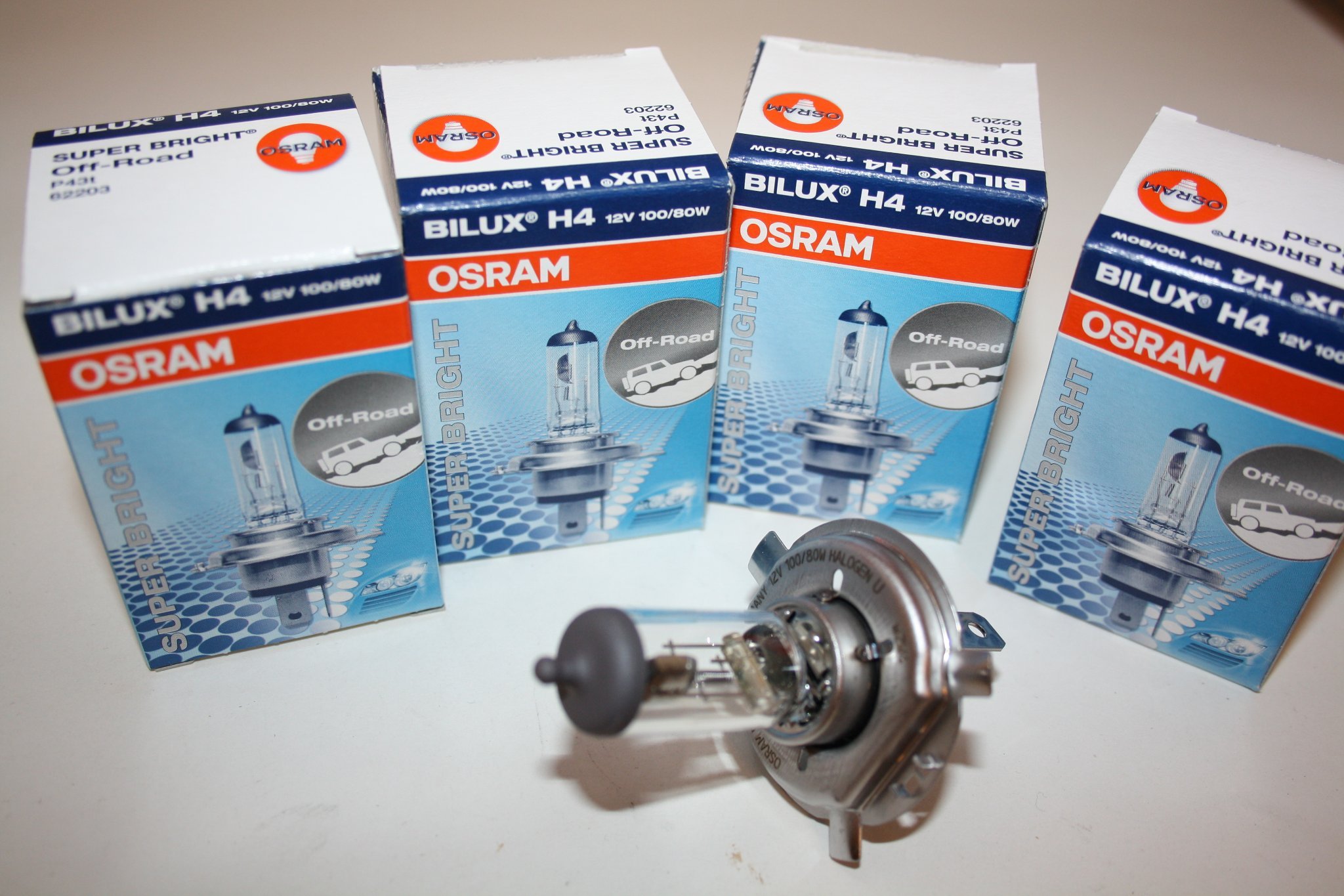 Osram Bilux H4 rally off-road 100/8.. (409368220) ᐈ BrödernaLund på Tradera