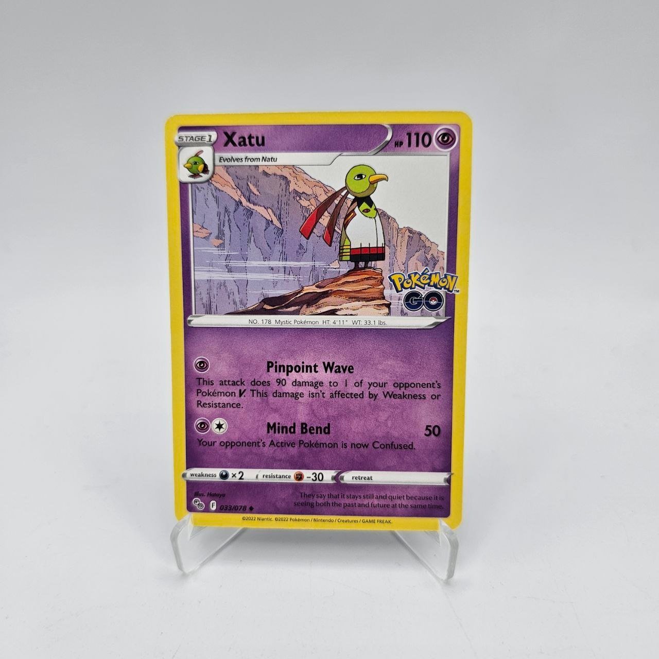 Xatu 033/078 Pokémon GO, Pokémon TCG 2022 | Köp på Tradera (691178513)