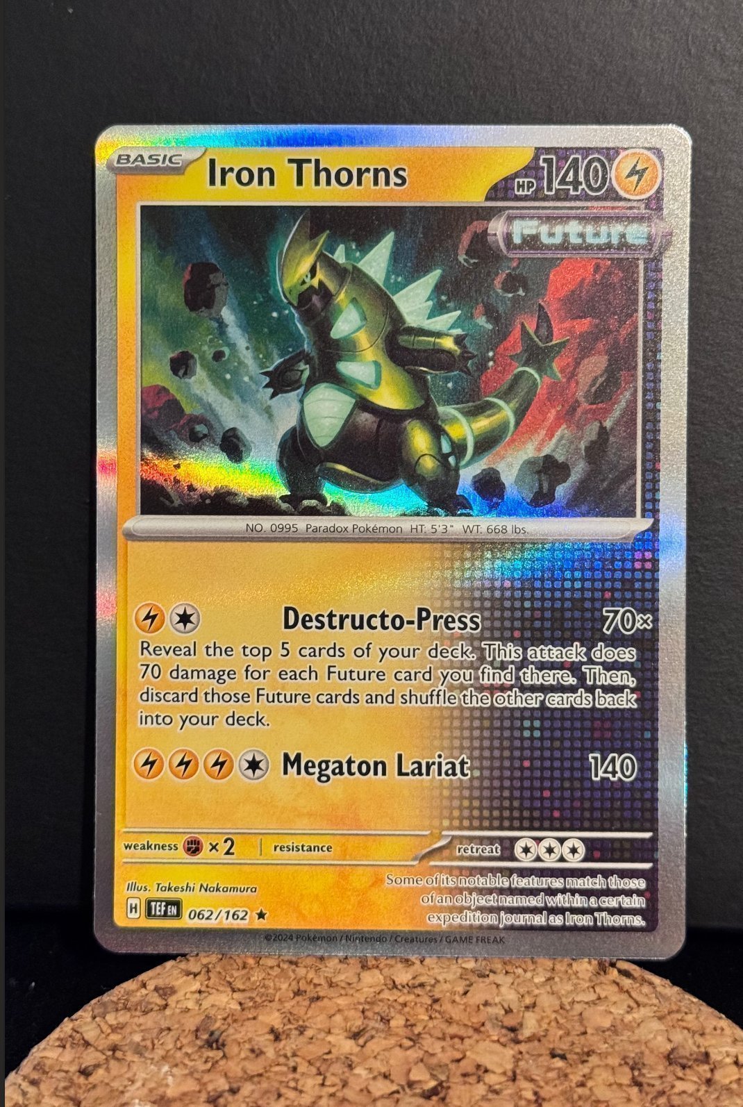 Se produkter som liknar Iron Thorns – Holo Rare 062/1.. på Tradera ...
