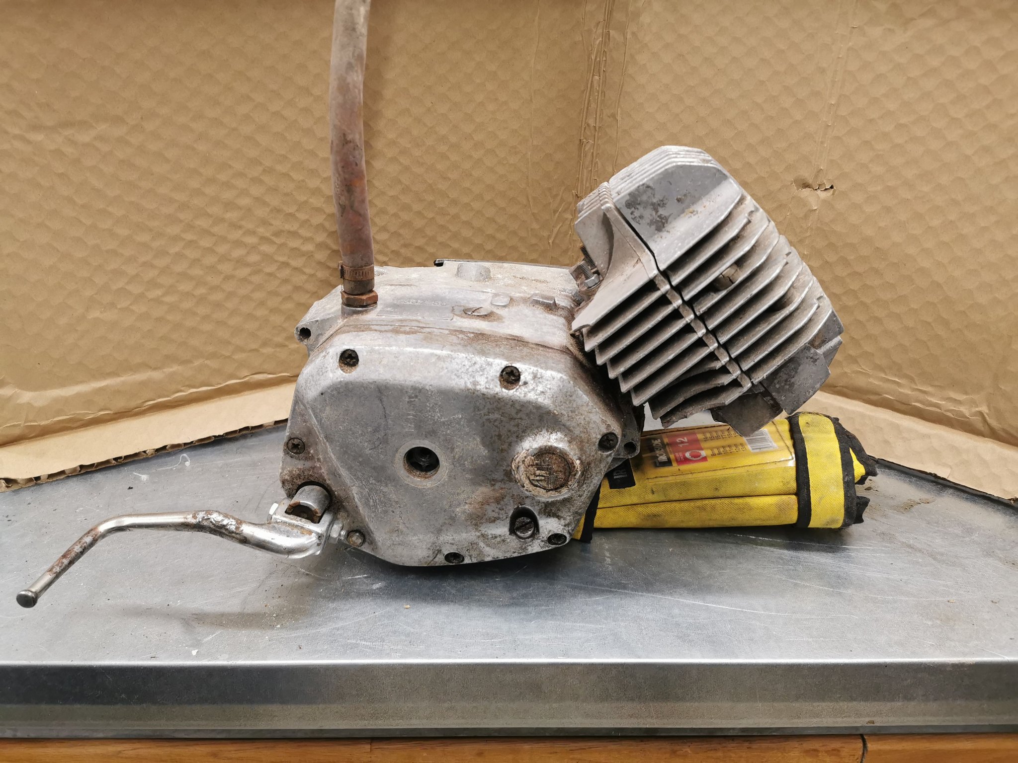 Puch M50 jet 6 växlad motor (410737891) ᐈ Köp på Tradera