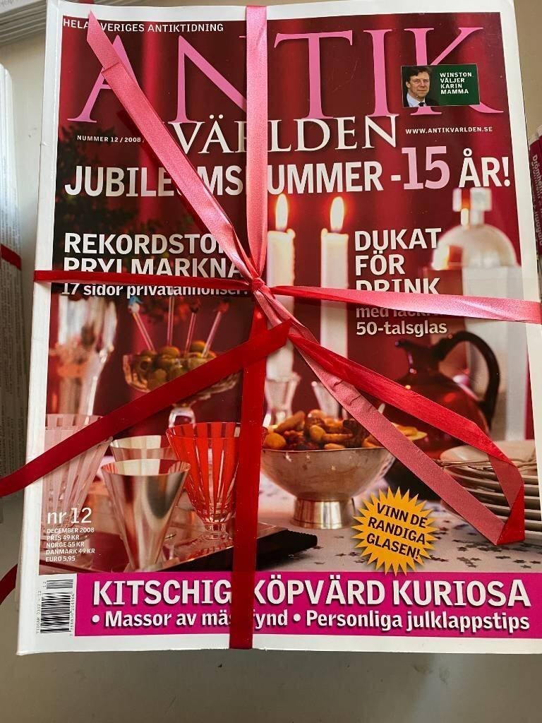 Se produkter som liknar Antikvärlden 2008 Helår 12 nu.. på Tradera ...