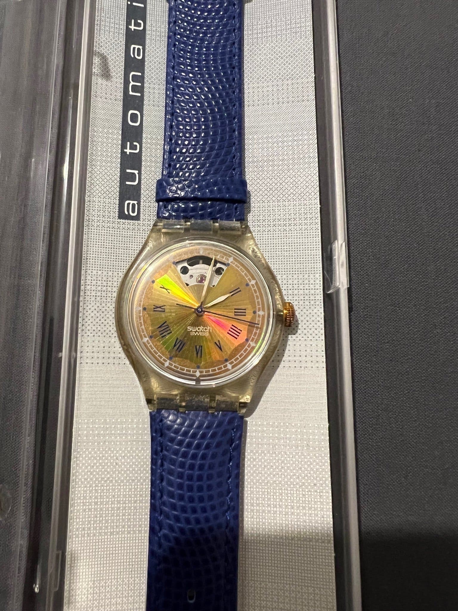Swatch Automatic 1993 Body & Soul – Transparent.. | Köp på Tradera ...