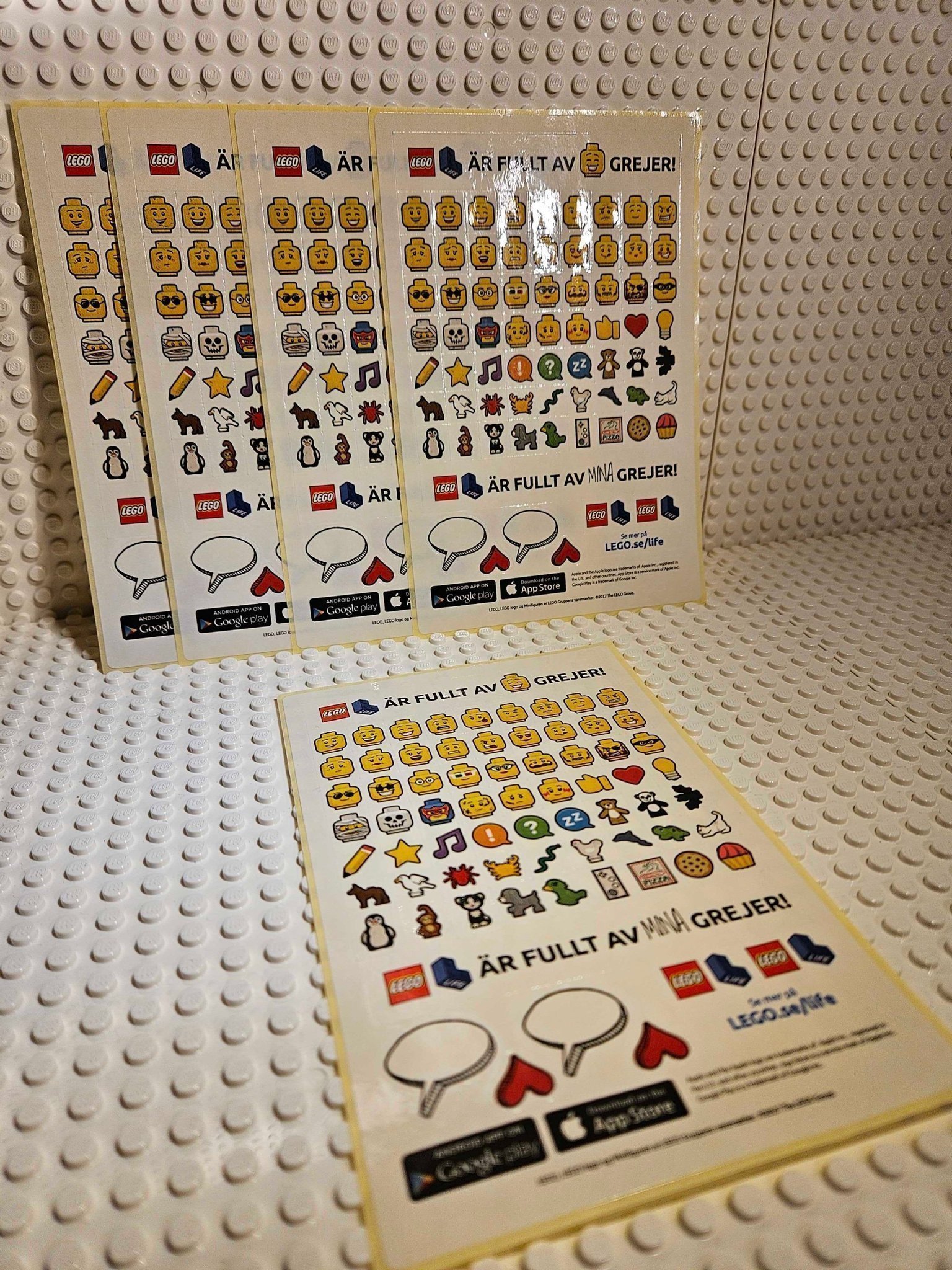 Se produkter som liknar *NYTT* LEGO Stickers / Kliste.. på Tradera ...