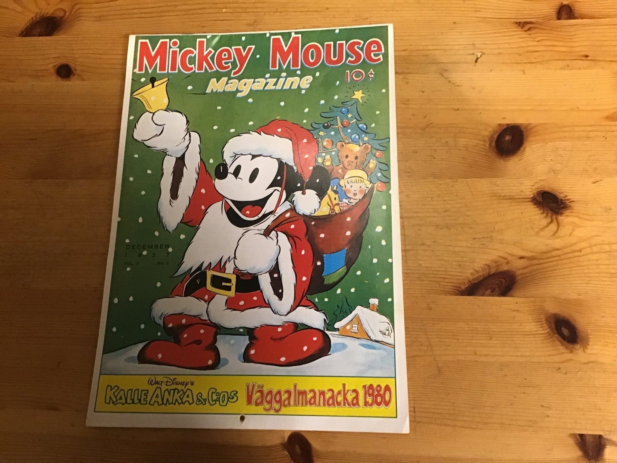 Mickey Mouse almernacka från 1980 | Köp på Tradera (694292400)