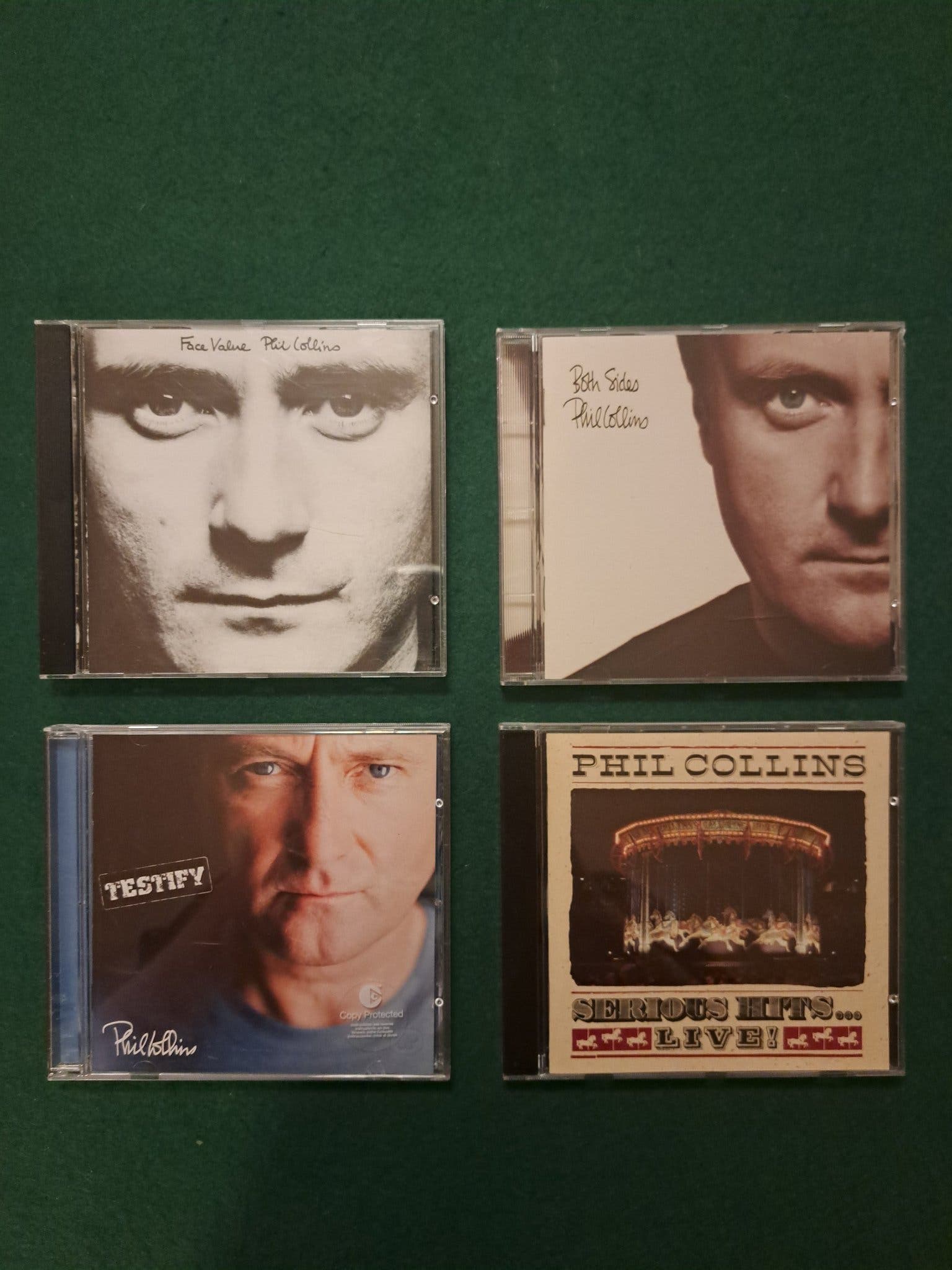 Phil Collins CD-skivor - 4 st | Köp på Tradera (703452806)