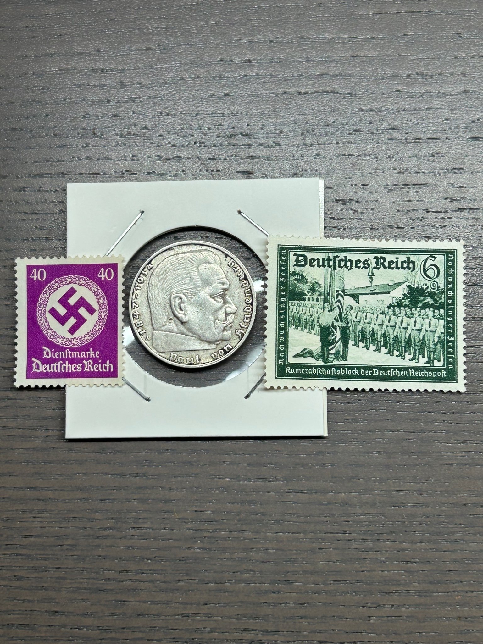 WW2 Nazi Tyskland Tredje Riket. Silver 2 Reichs.. | Köp på Tradera ...