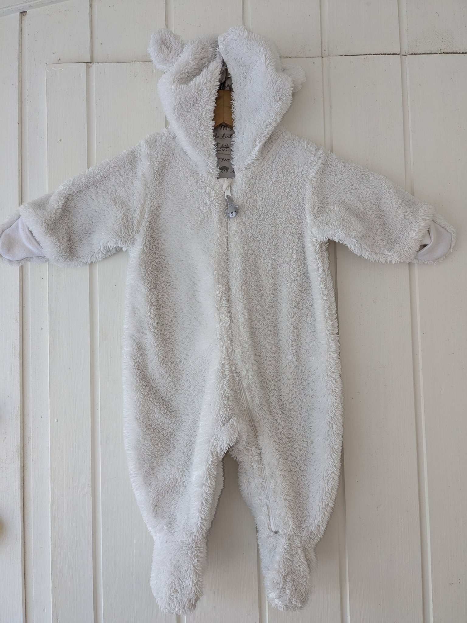 overall vit Teddy | Köp på Tradera (712776635)