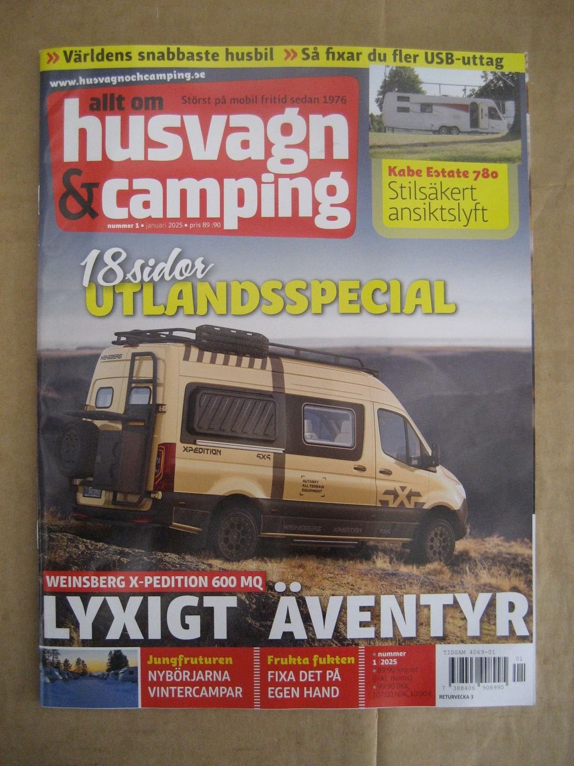 Allt om Husvagn & Camping Nr:1-2025 (Kabe Estat.. | Köp på Tradera ...