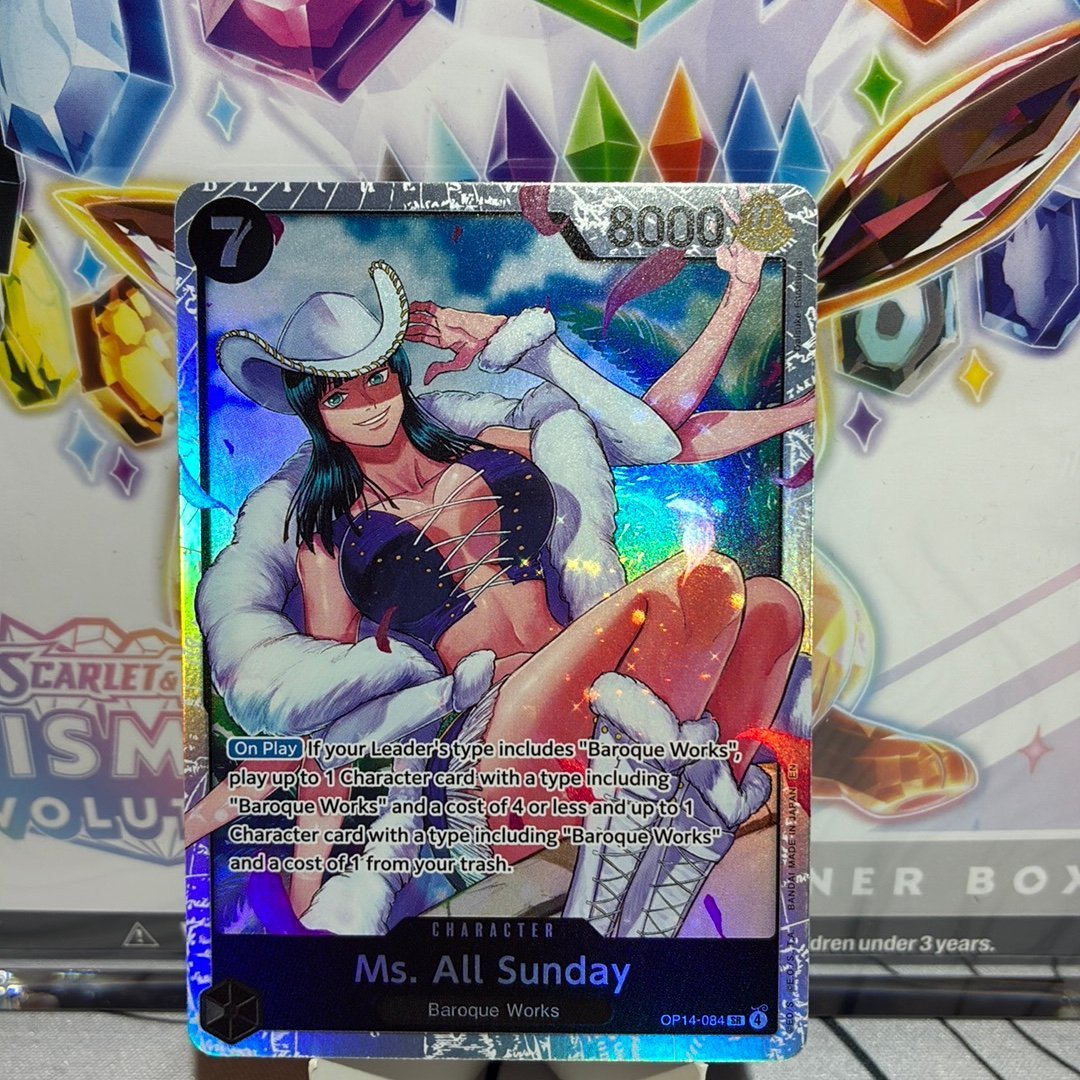 One Piece Card Game - Ms. All Sunday OP14-084 SEC | Köp på Tradera ...