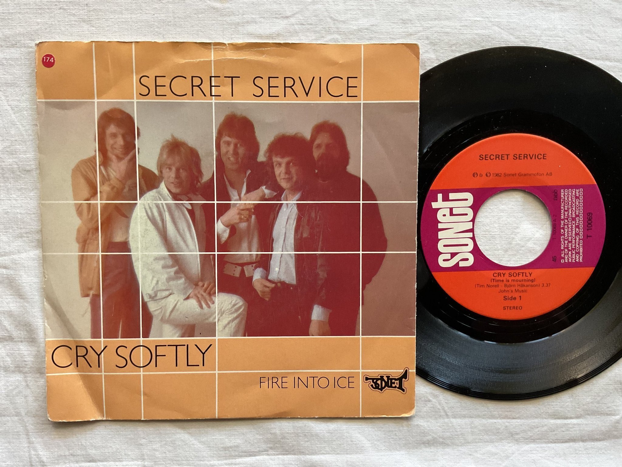 Secret Service - Cry Softly / Fire Into Ice - 7.. | Köp på Tradera ...