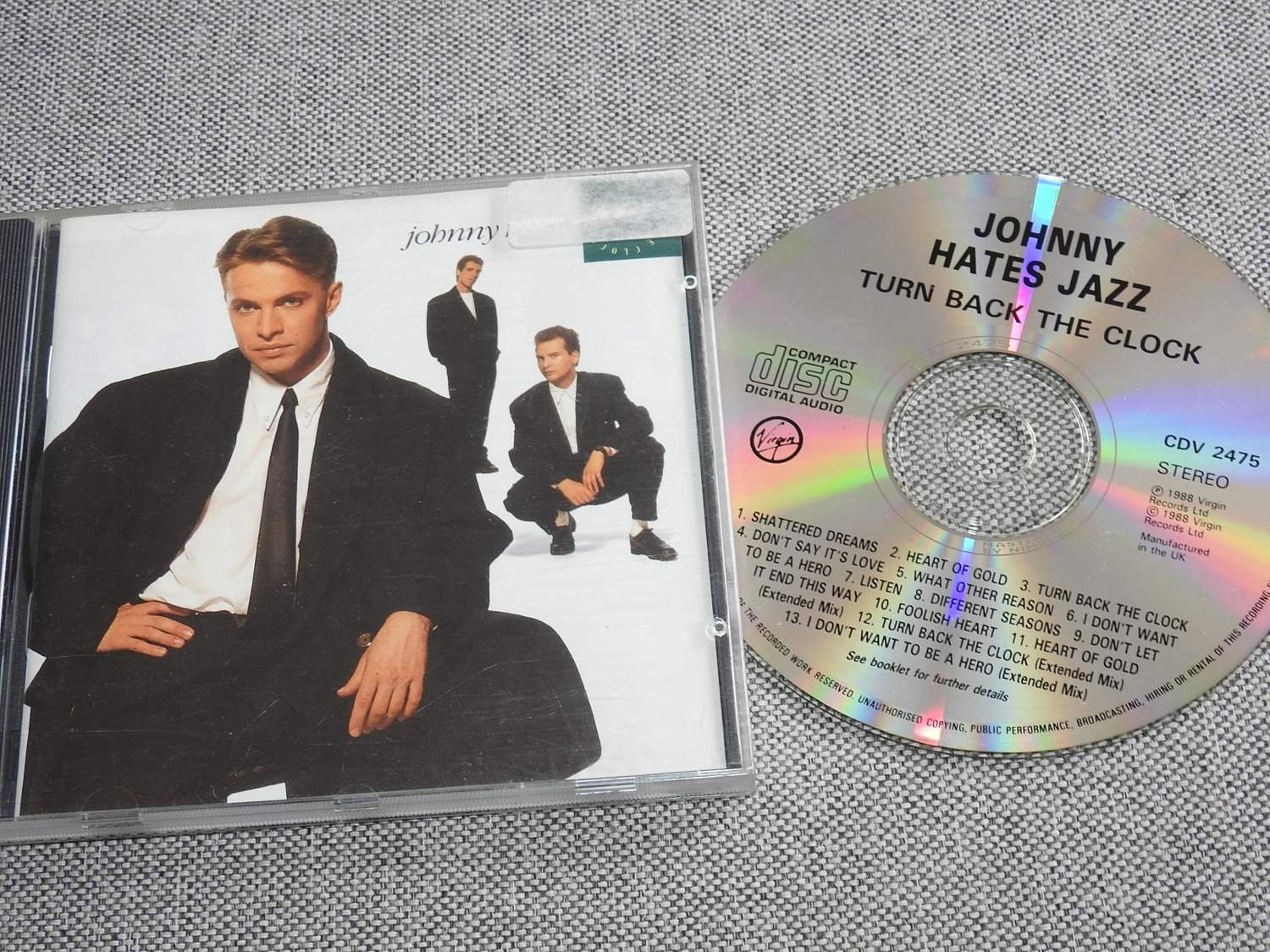 Johnny Hates Jazz - Turn Back the Clock CD Shat.. | Köp på Tradera ...
