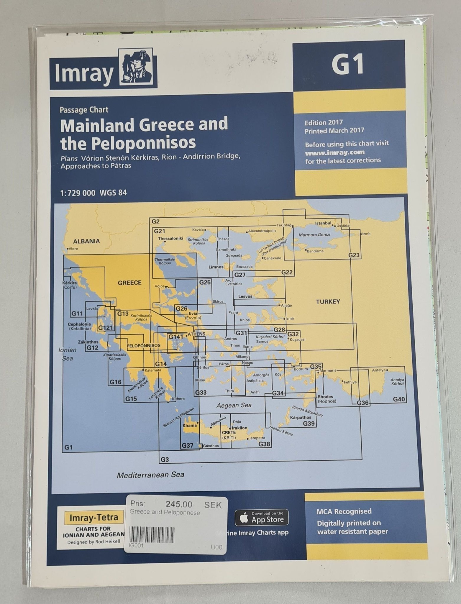 Mainland Greece and the Peloponnisos - Rod Heik.. | Köp på Tradera (695209085)