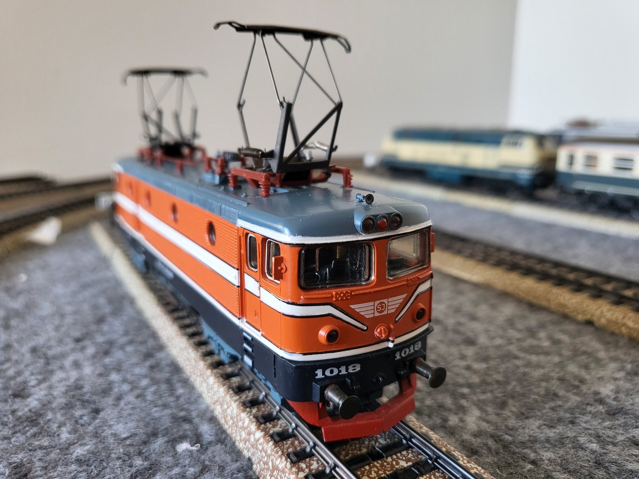 Märklin H0 3043 SJ Rc1 1018 Digital/Analog – Äl.. | Köp på Tradera ...