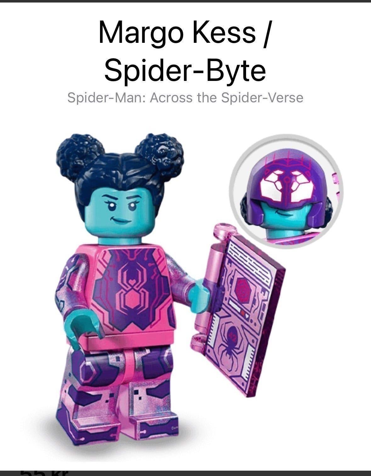 LEGO Minifigur - Margo Kess / Spider-Byte - Spi.. | Köp på Tradera ...