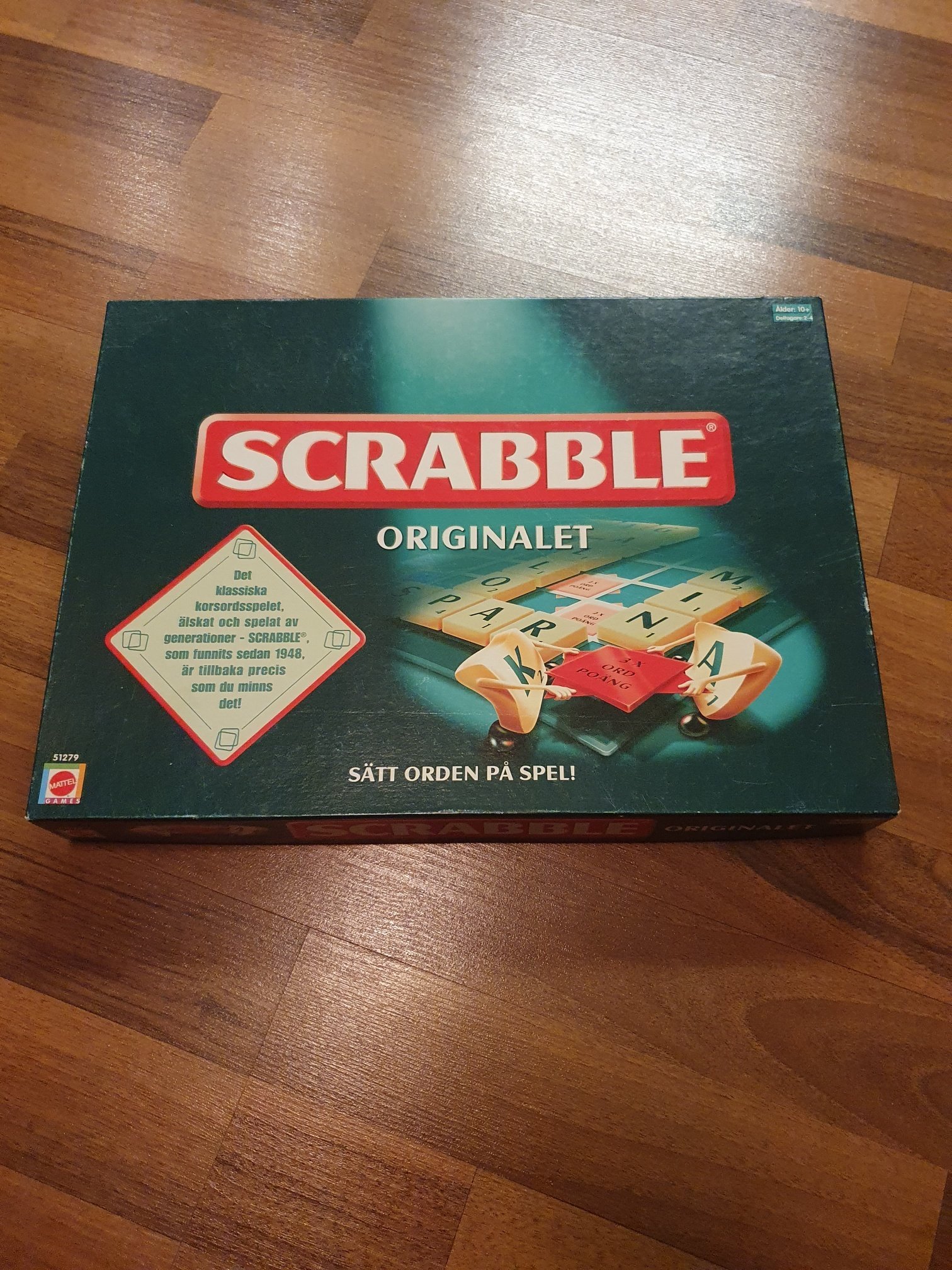 Se produkter som liknar Komplett Scrabble Original Br.. på Tradera ...