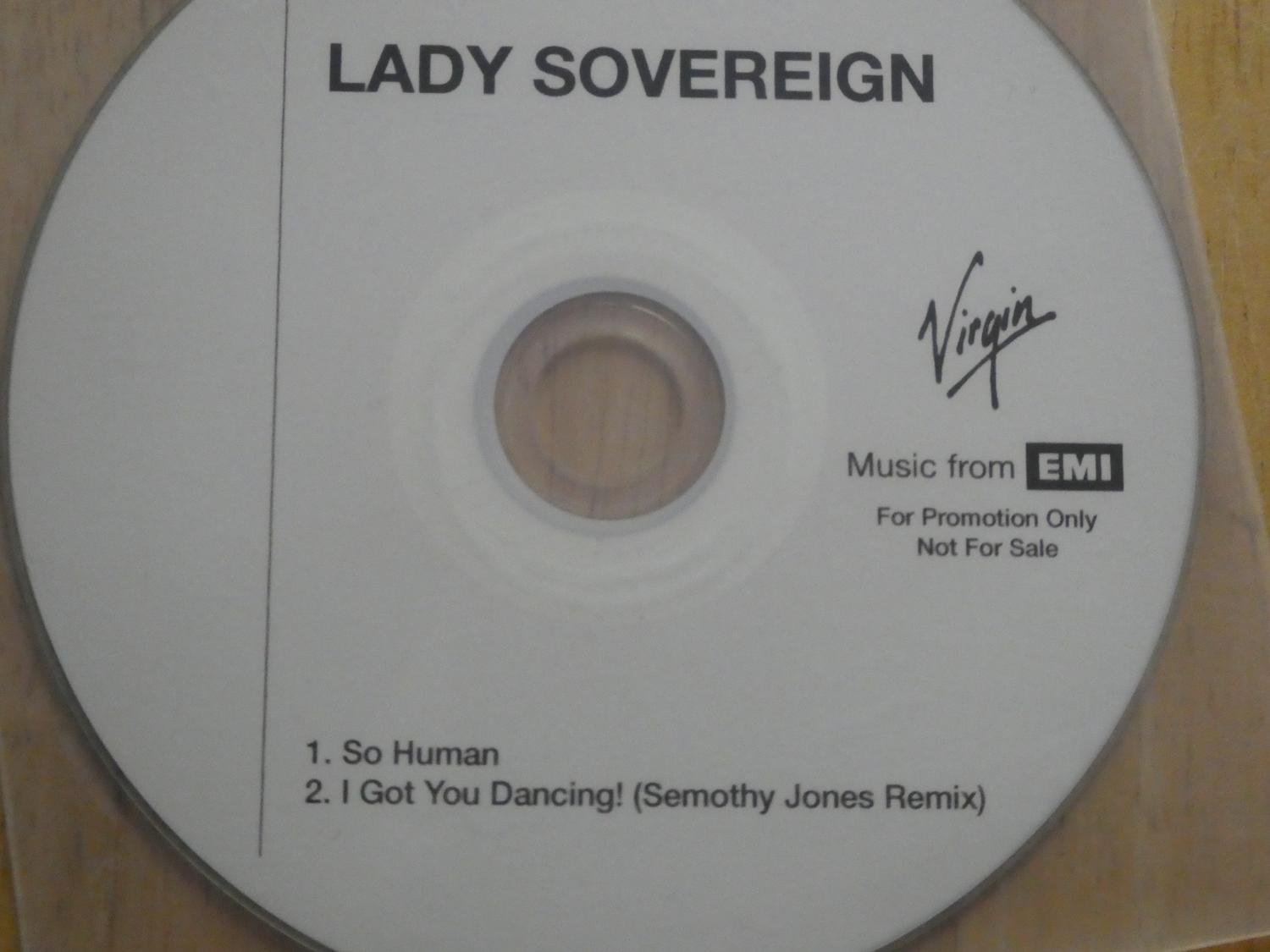 LADY SOVEREIGN - So human CDr.. | Köp från swedishvinyl på Tradera ...