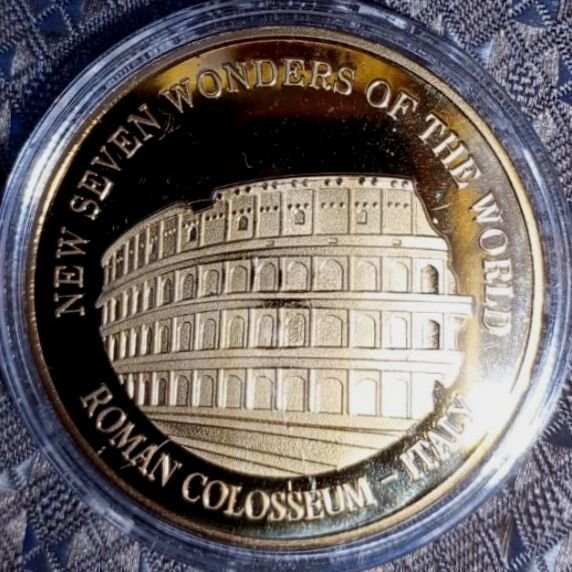 Roman Colosseum, Italy - Display/Collectors Coi.. | Köp på Tradera ...