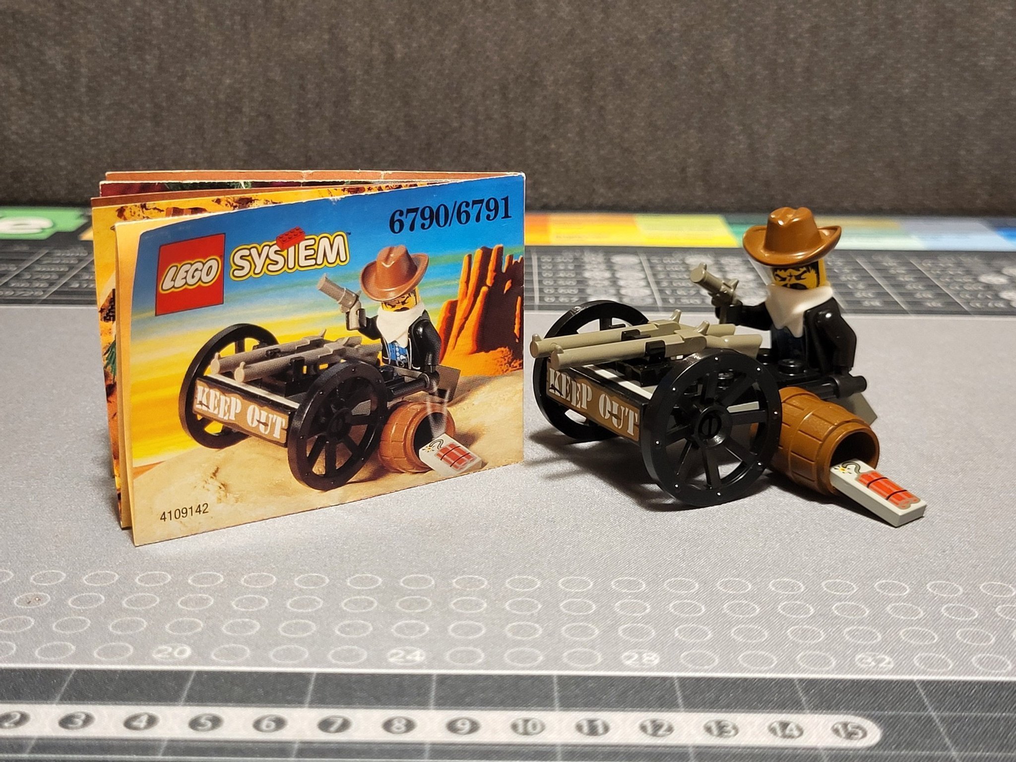 Lego Western: Bandit's Wheelgun (6790/6791) kom.. | Köp på Tradera ...