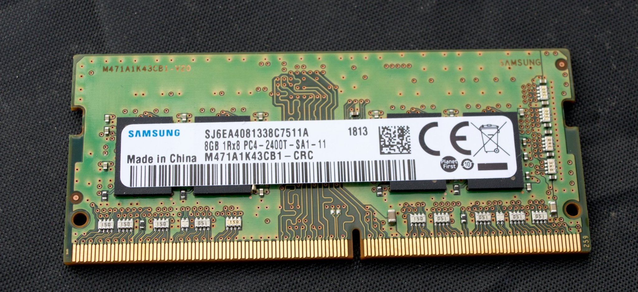 8GB Samsung M471A1K43CB1-CRC DDR4 2400MH | Köp på Tradera (593428594)