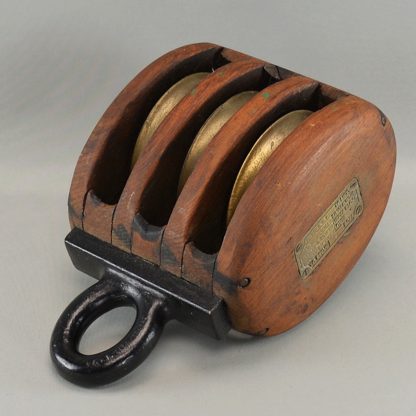 Gammal Stor Talja - Block -.. | Köp från snickaregården på Tradera ...