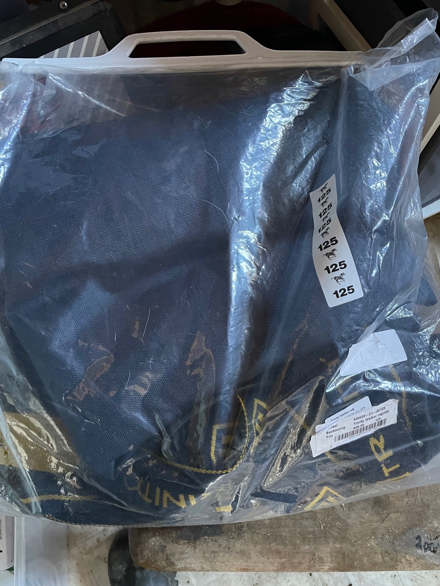 Se produkter som liknar Trinity Walker blått regntäcke på Tradera ...