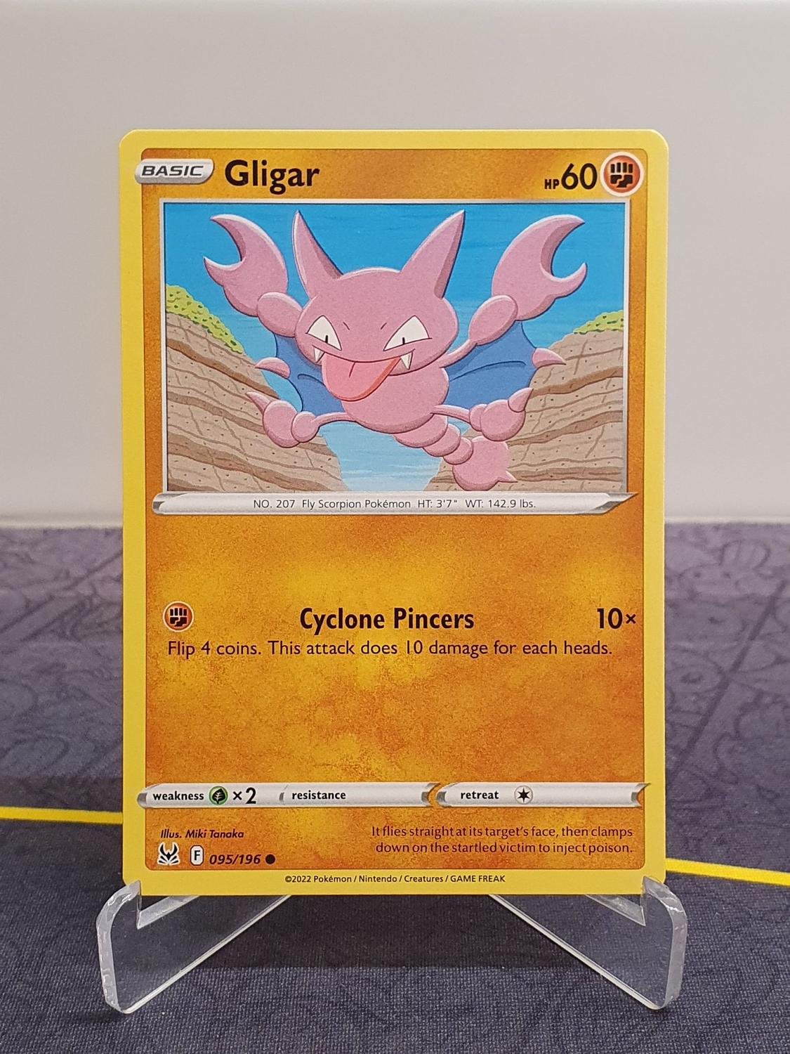 GLIGAR 095/196 - Lost Origin - Pokémon Kort | Köp på Tradera (563527449)