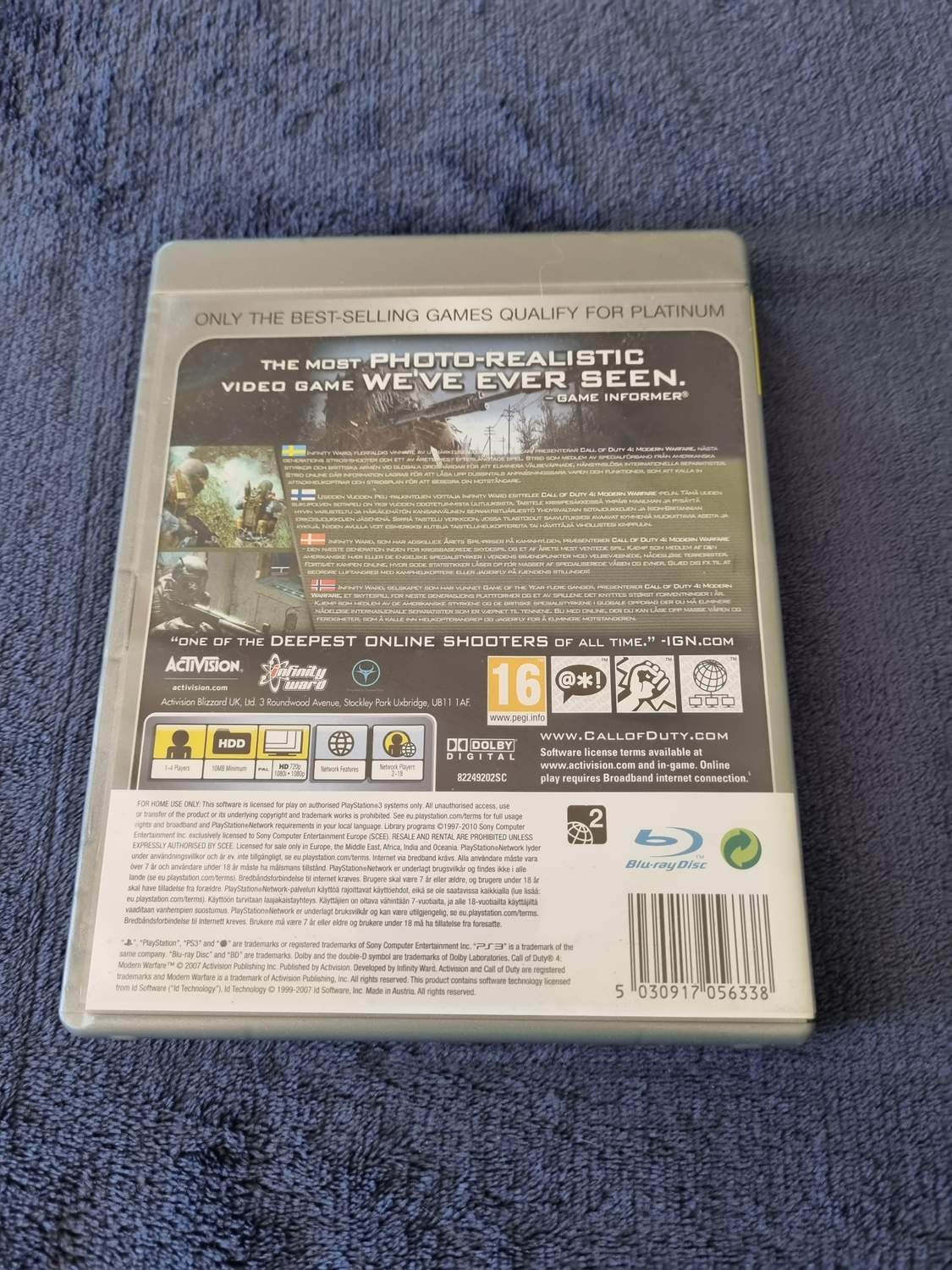 Call of Duty 4 Modern Warfare | Köp från Consoles4all på Tradera ...