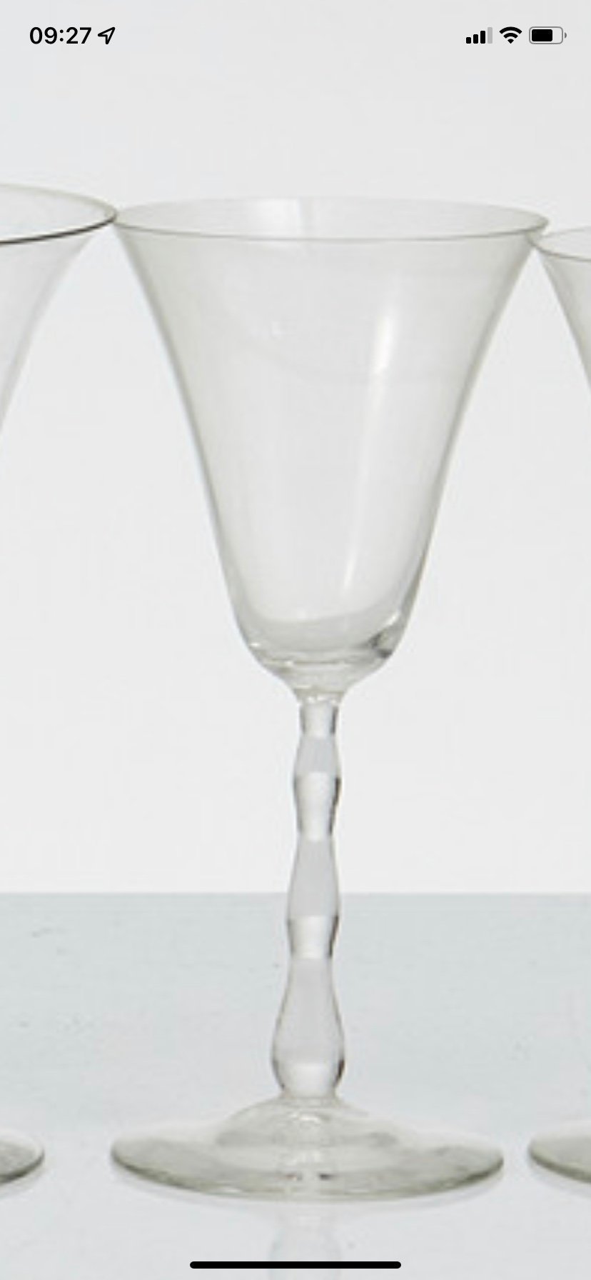 Simon Gate. ”Stork” Art Deco, 1920 talet, 6 vin.. | Köp på Tradera ...