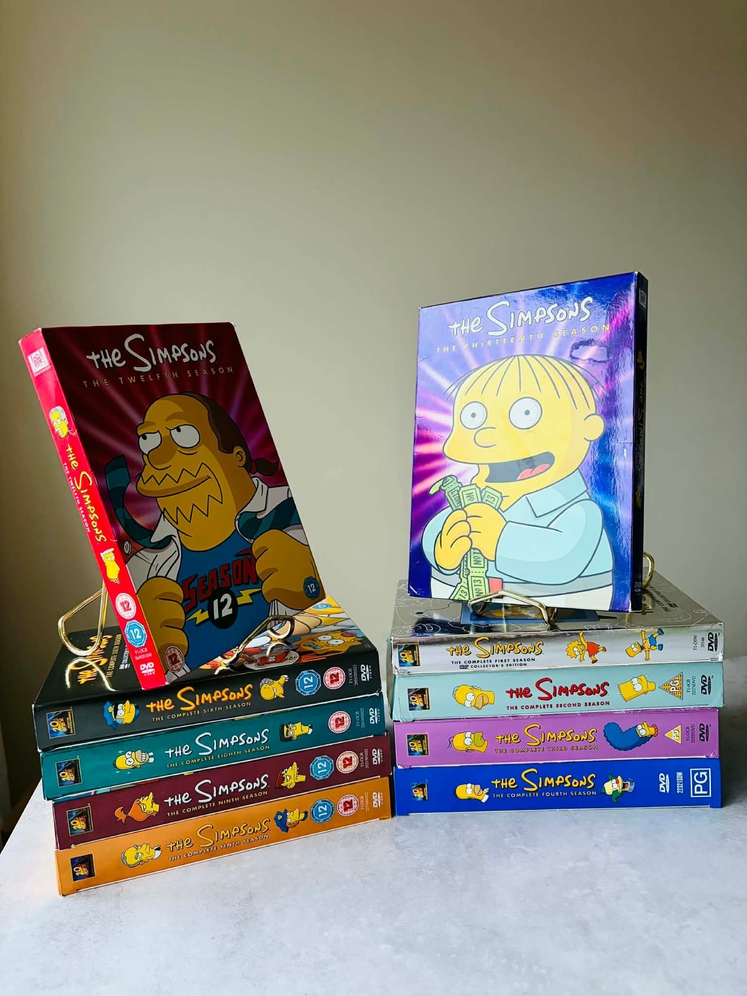 The Simpsons DVD Collection Seasons 1 2 3 4 6 8.. | Köp på Tradera ...