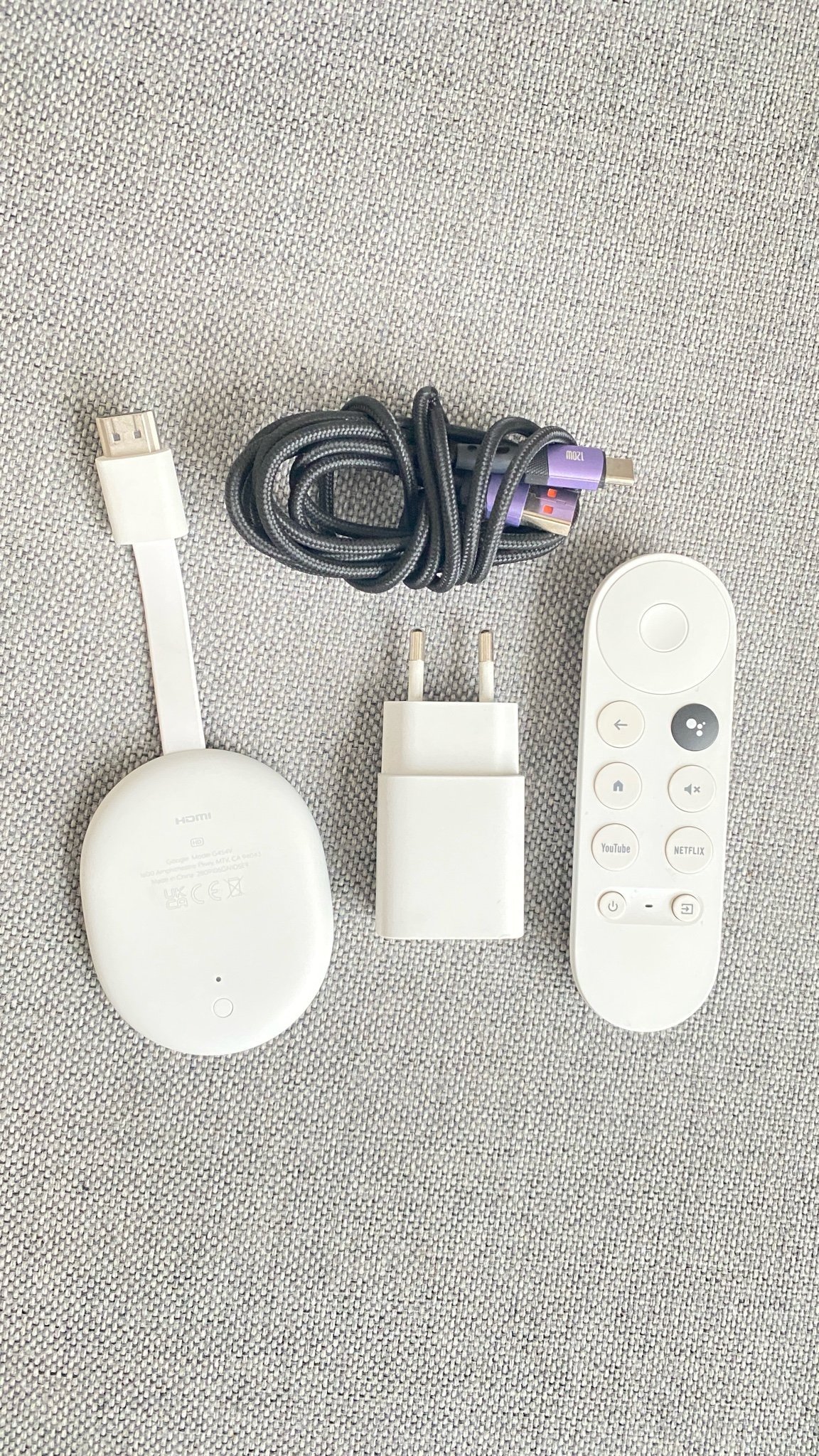 GOOGLE CHROMECAST MED GOOGLE TV HD | Köp på Tradera (713384749)