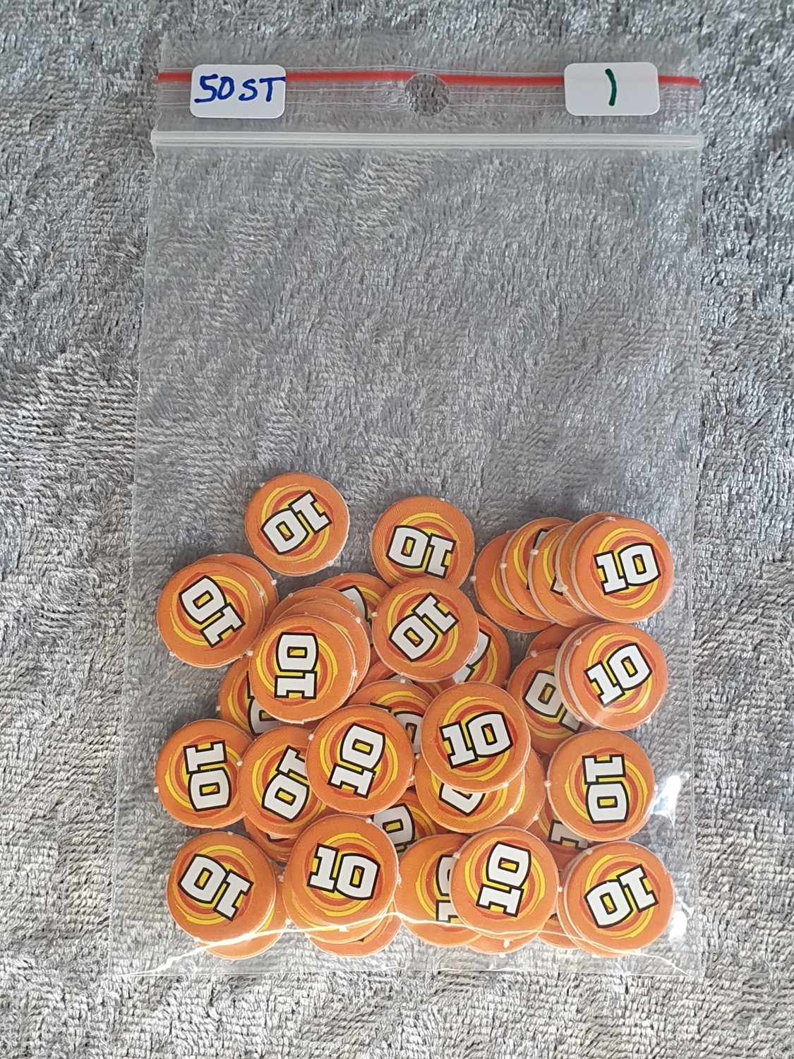 Skademarkör, Damage Counters, Damage Marker, Po.. | Köp på Tradera ...